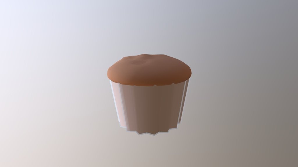 Muffin - 3D model by GoldenAceOfHeart [633f394] - Sketchfab