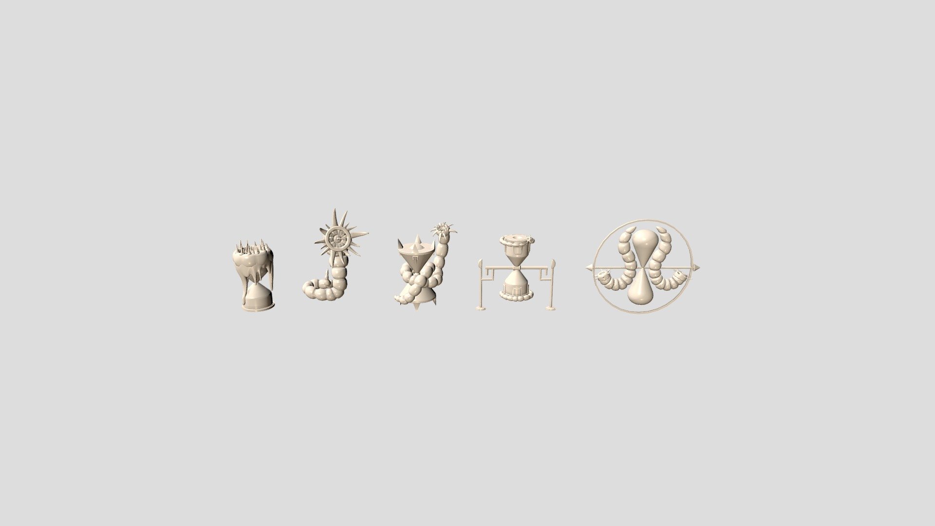 Mongolian death worm time reading devices - 3D model by darkness_DRAGON ...