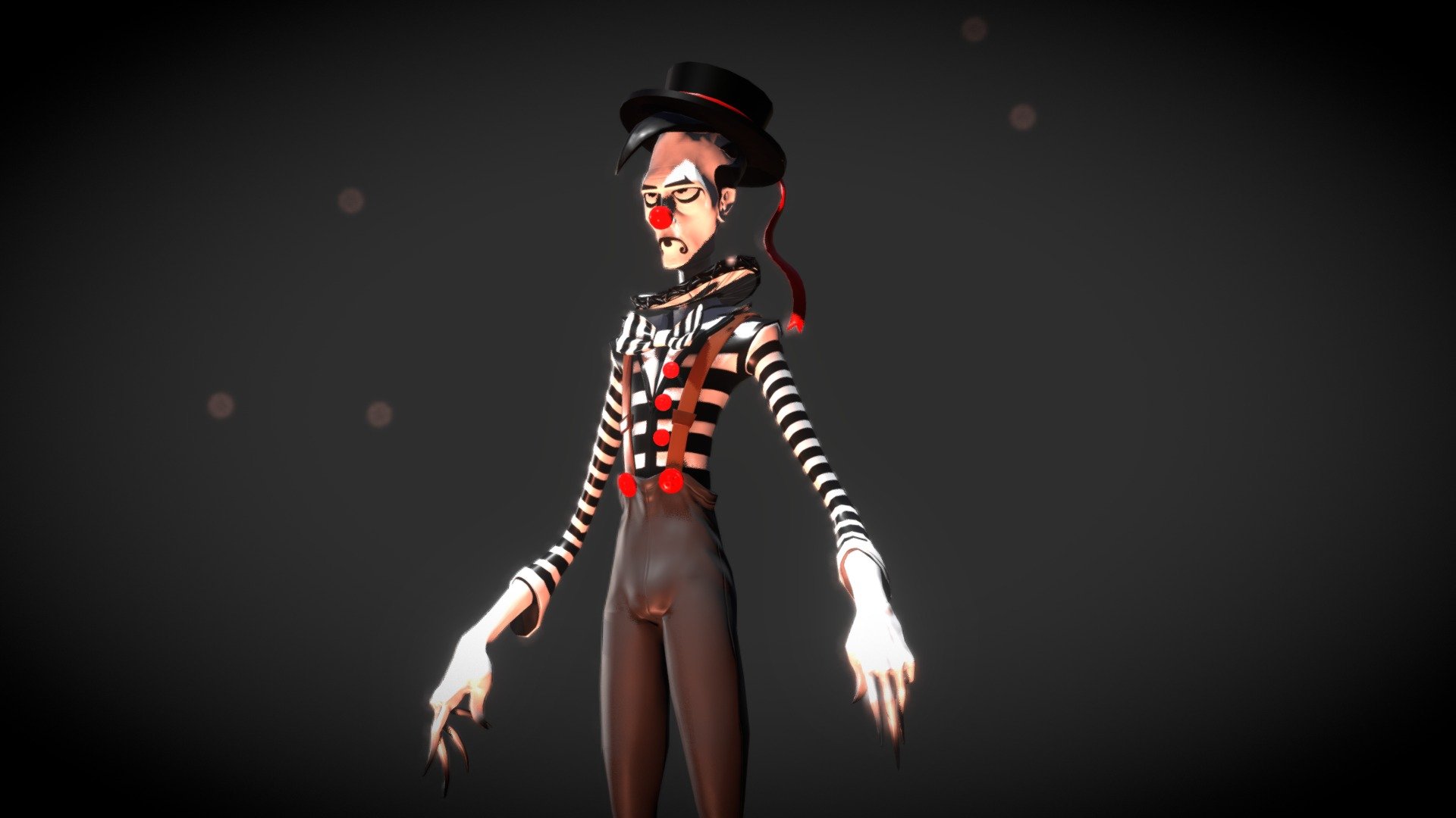 Low Poly Clown - 3D model by NovaaH (@novaasar) [633feff] - Sketchfab