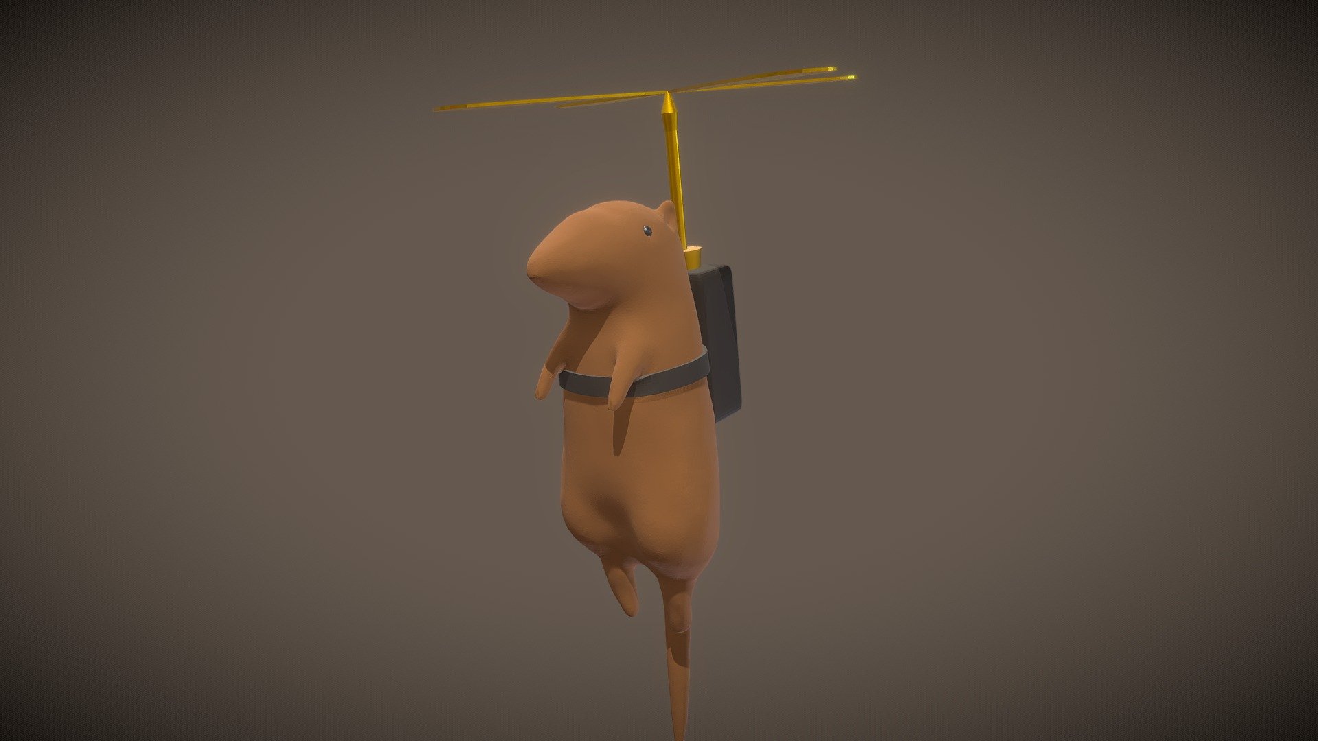 Propeller Rat - 3D model by Nocturael [63405f7] - Sketchfab
