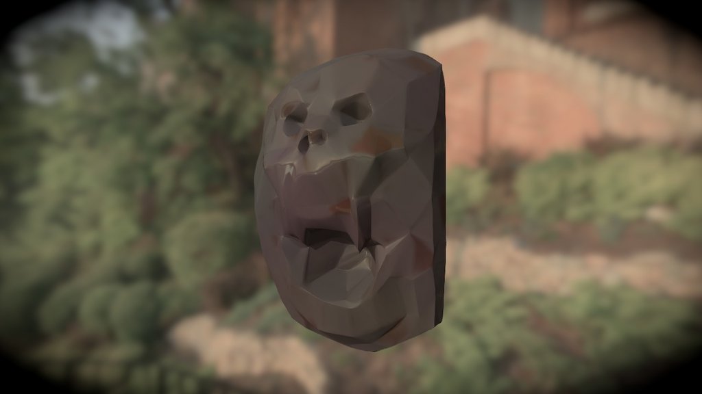 Skull stone - 3D model by .turboboot (@turboboot) [6342b58] - Sketchfab