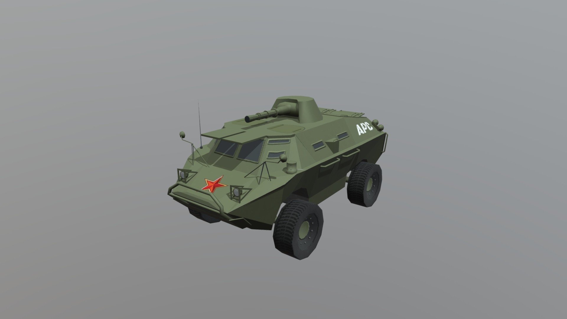 Armoured personnel carrier (APC) (Low Poly) - Download Free 3D model by ...