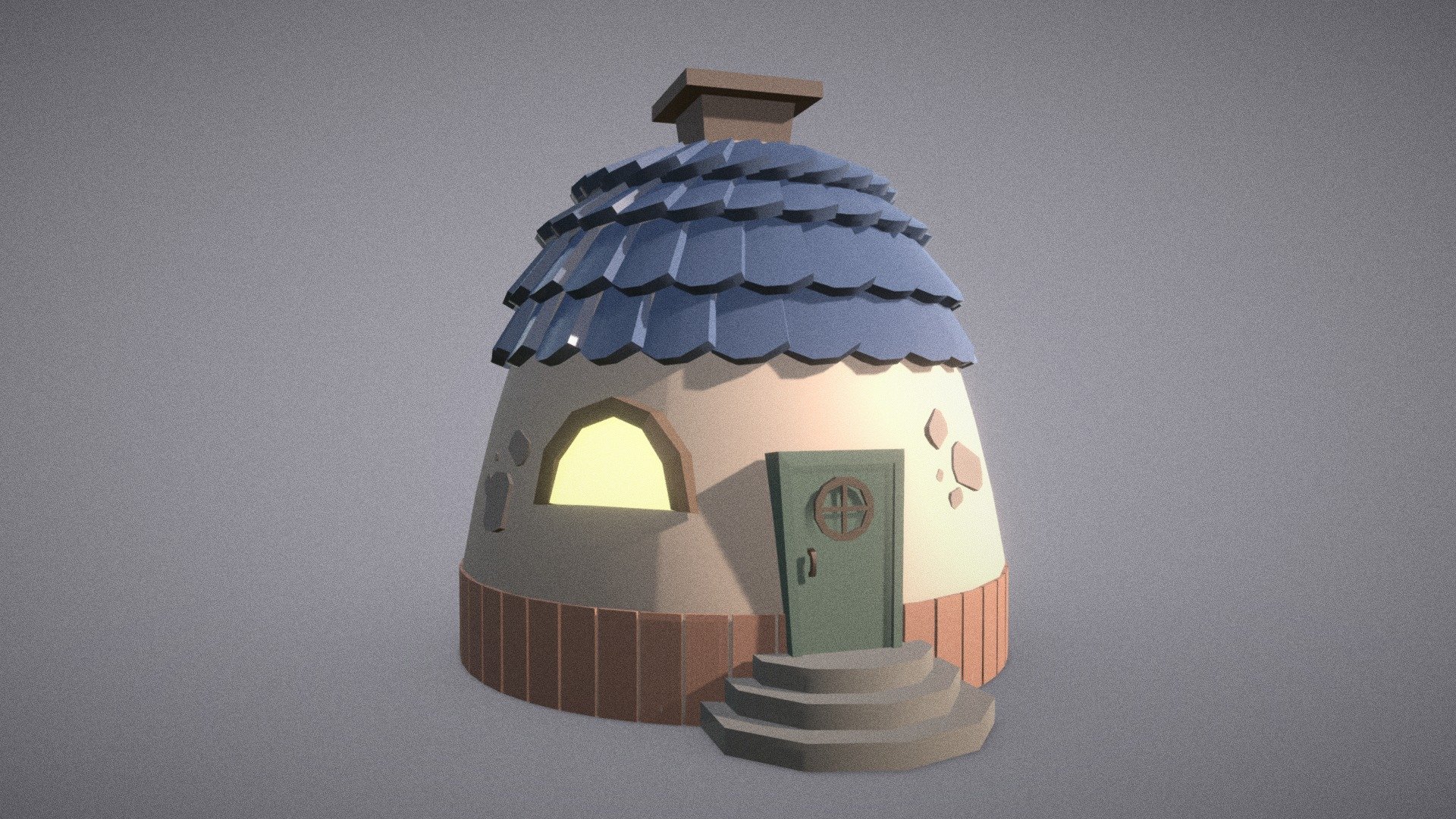 House Test01 - 3D model by ZTOONE3D [63433e7] - Sketchfab