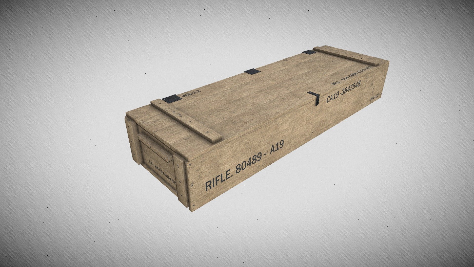Weapon Wood Box - Buy Royalty Free 3D model by MW-Models [6344076 ...