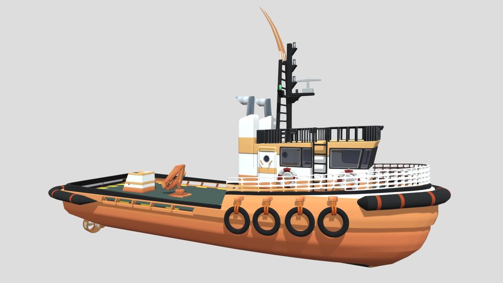 boat - A 3D model collection by SkyEyeScape - Sketchfab