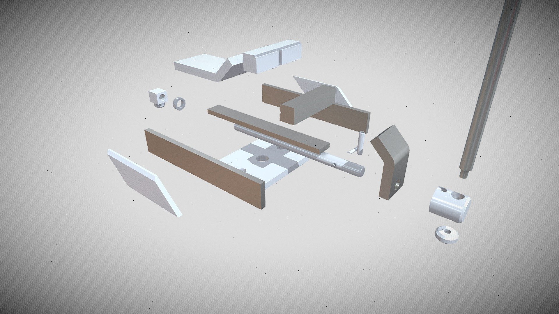 Bankschroef | Explosietekening - 3D model by Stichting Consortium ...