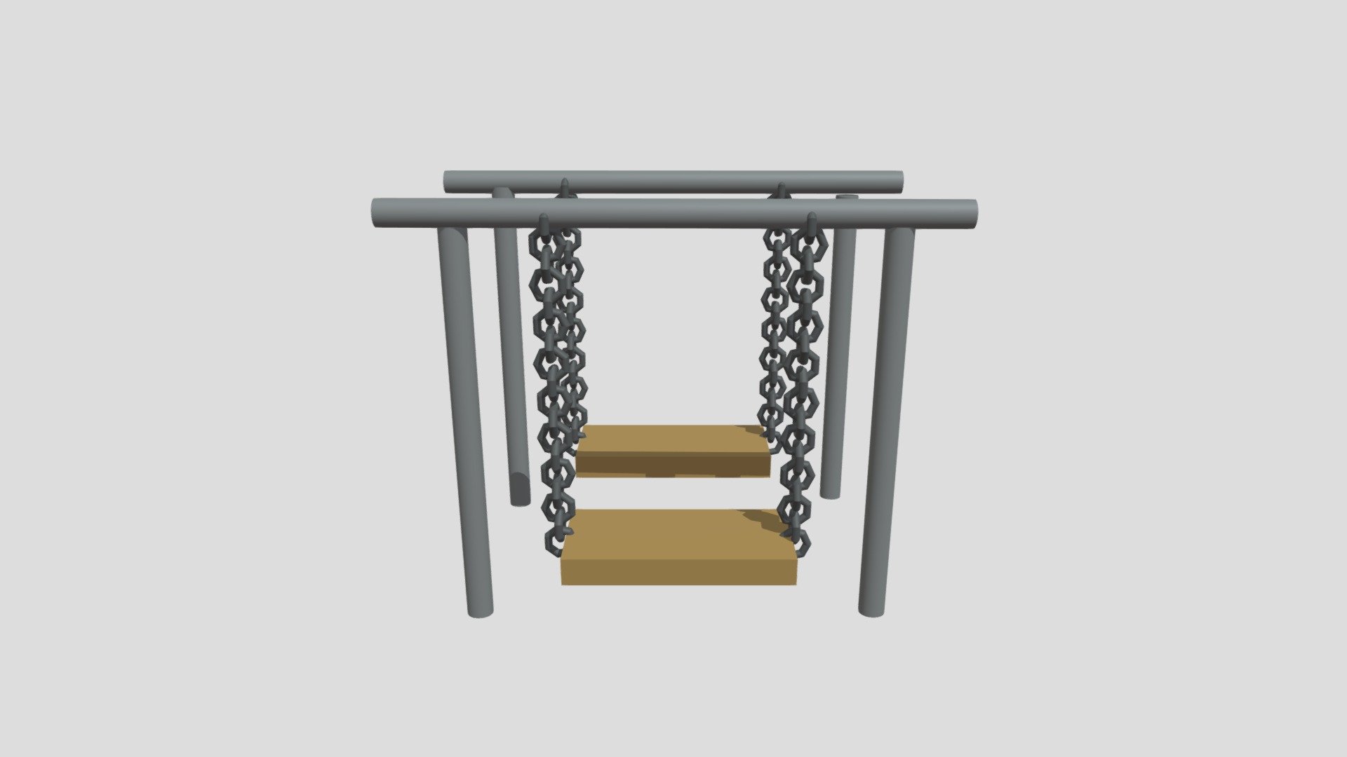 Swing Set - 3D model by 20171822 [6347162] - Sketchfab