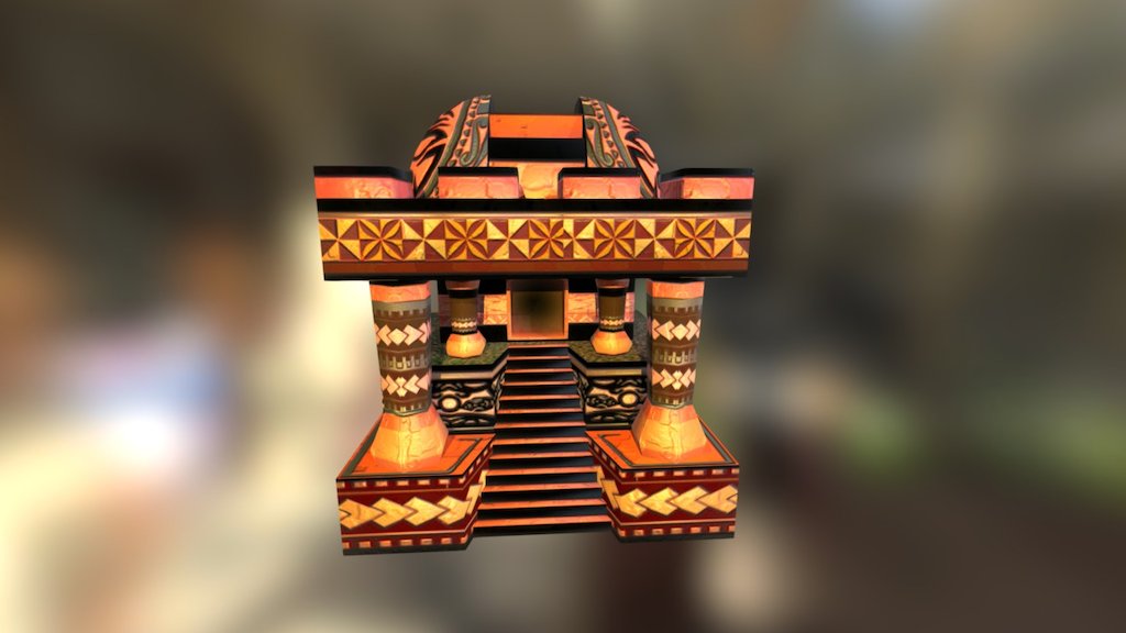 Ziggurat Mansion - 3D model by matt.caulkins [6348b00] - Sketchfab