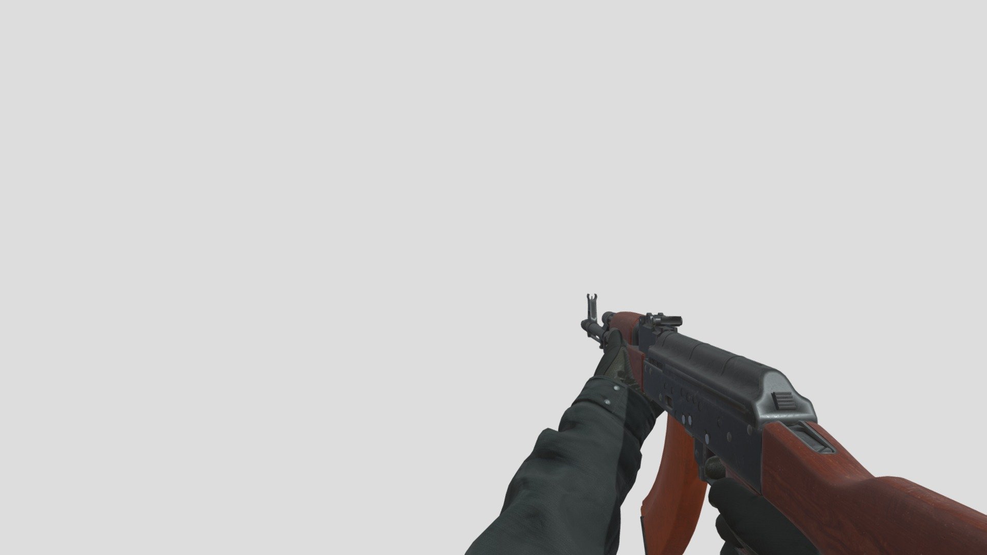 AKM Assault Rifle - Animated - Download Free 3D model by user77 ...