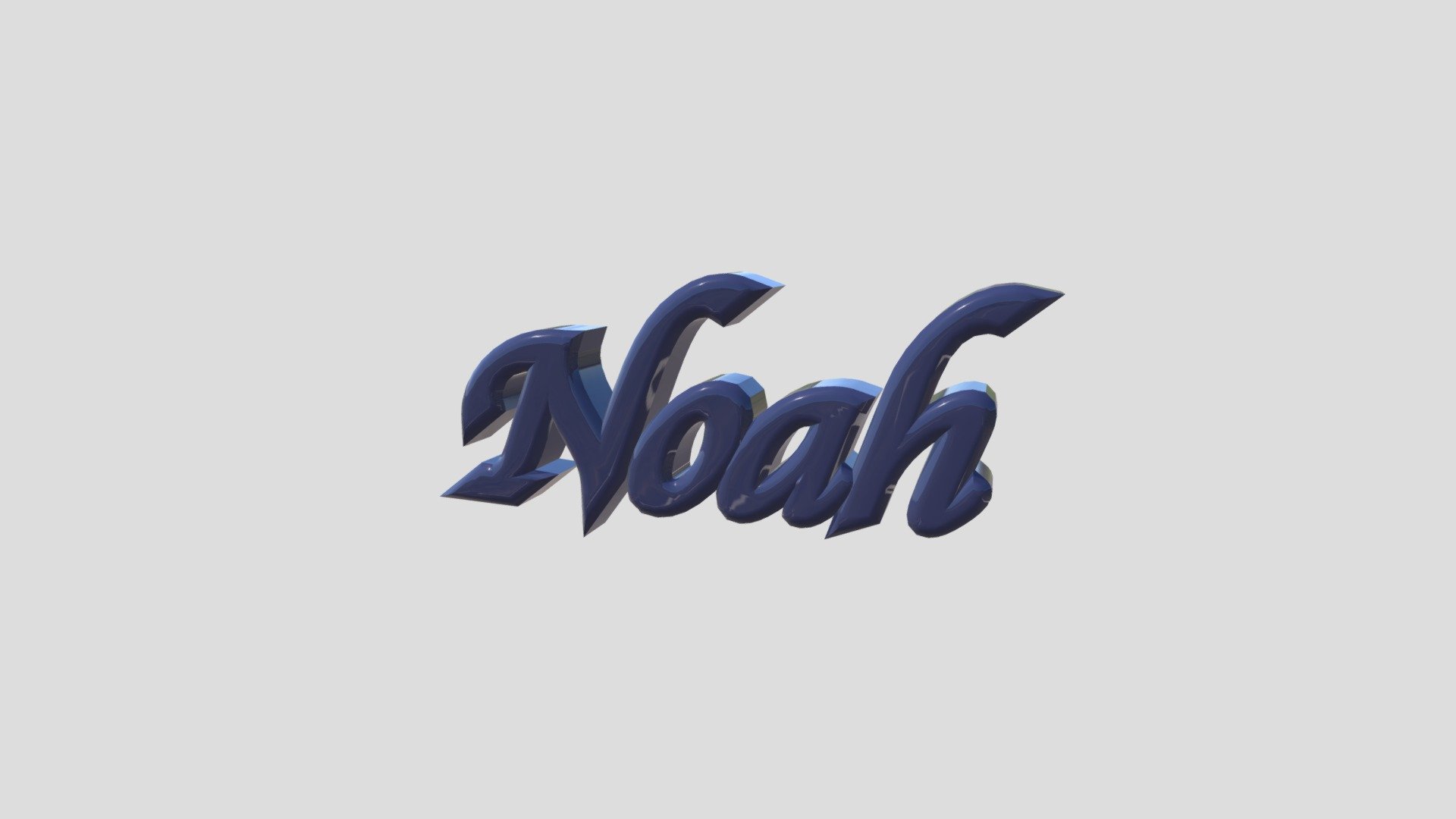 Noah_Text - 3D model by noah weiser (@nweiser) [6349ef2] - Sketchfab