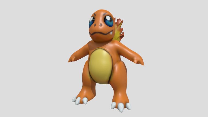 Charmander 3D models - Sketchfab