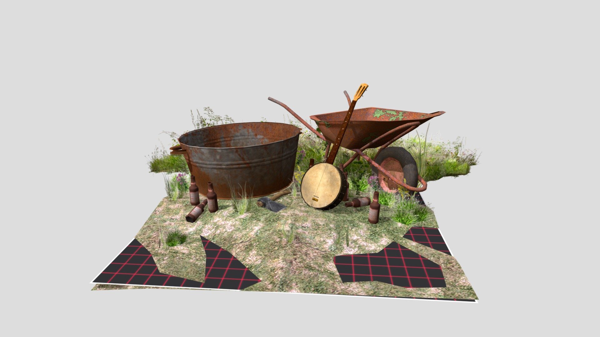 DAE 5 Finished props - Forest Loner - 3D model by JeremyDeWit [634c714 ...