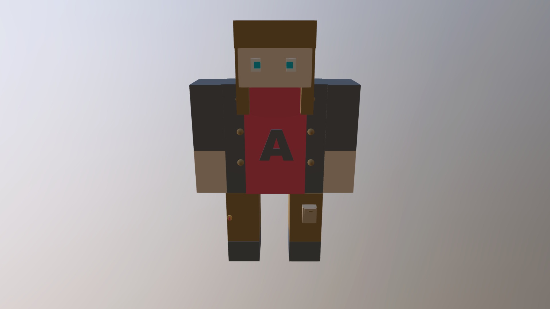PERSONAJE - Download Free 3D model by trainnoviano [634d8b4] - Sketchfab