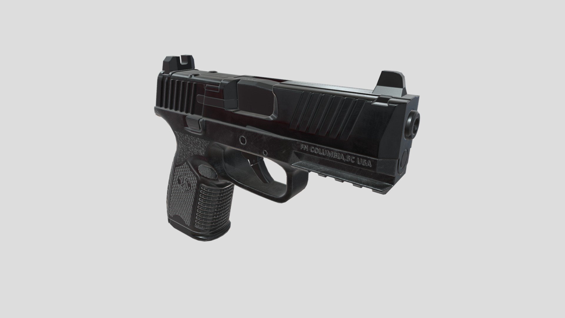 FN509 - 3D model by SJY_KB [634d940] - Sketchfab