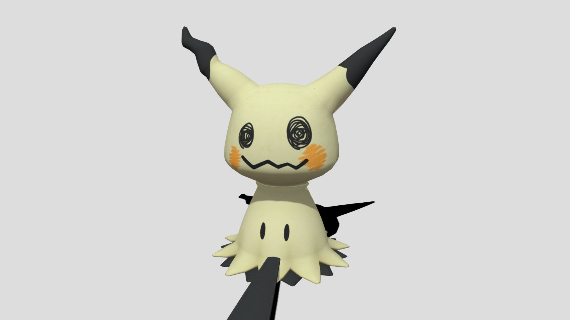 Mimikyu - Download Free 3D model by JadeandPals [634e87a] - Sketchfab