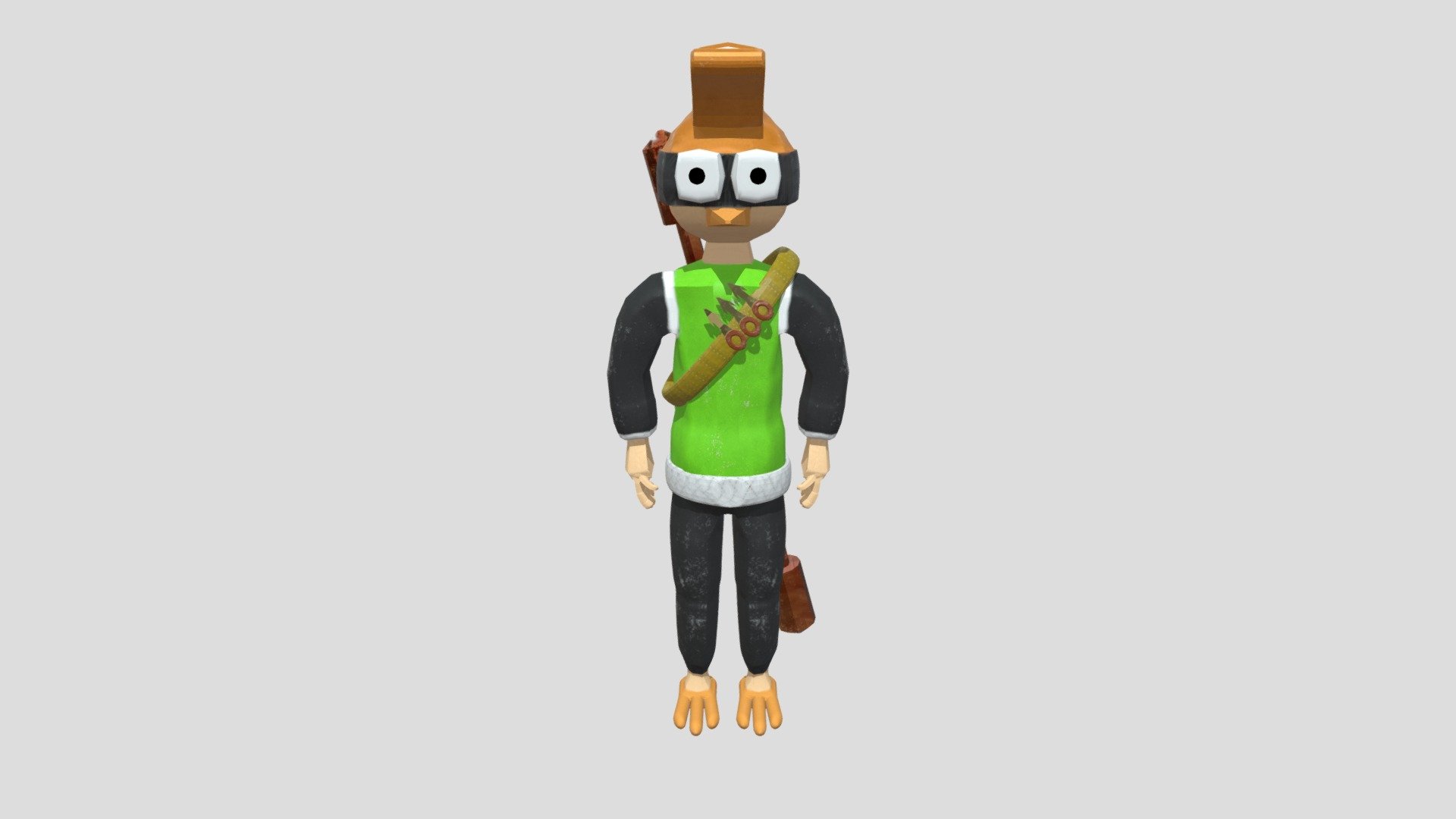 Full Character Model - 3D model by CalebWhite1999 [634eb4b] - Sketchfab