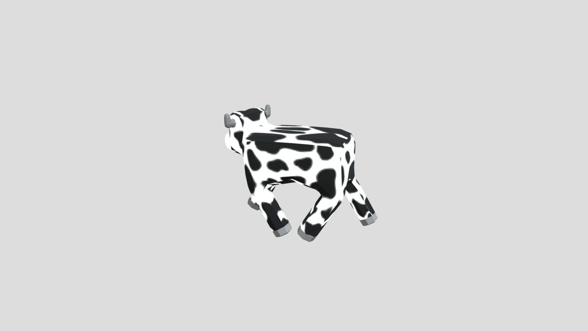 big scary cow - Download Free 3D model by balloonspongebob [634ee1c ...