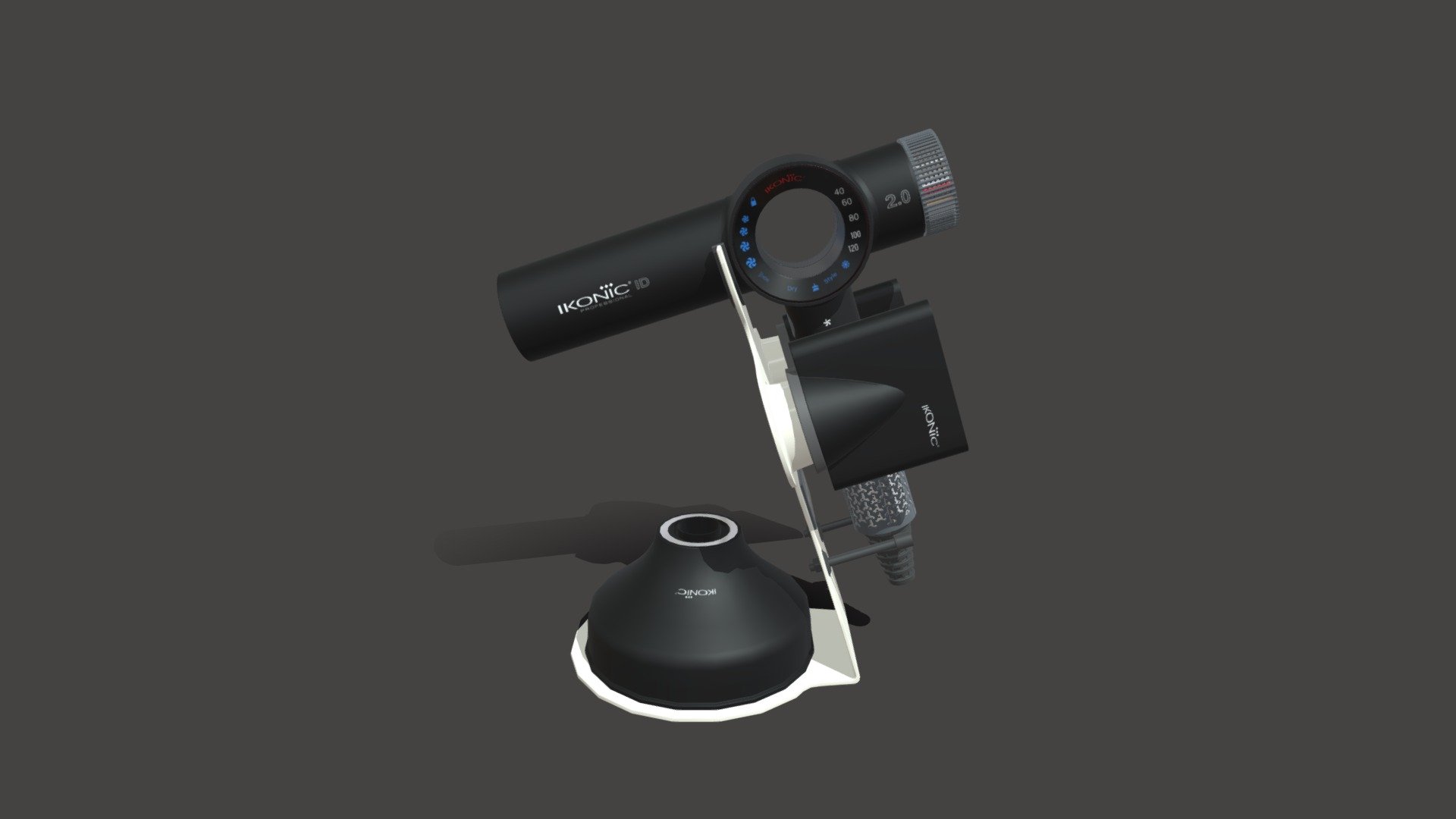Hair Dryer - 3D model by Sharat_kumar [6351291] - Sketchfab
