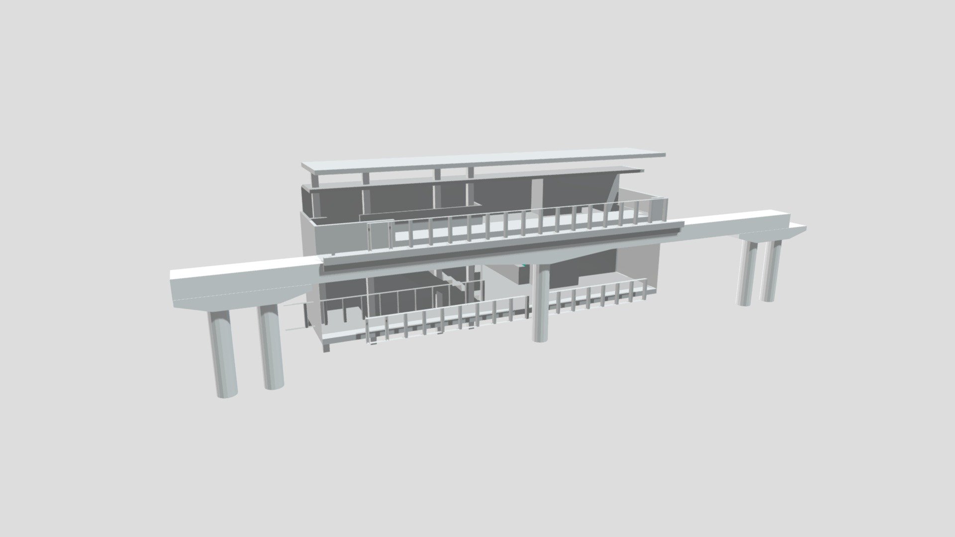 Recen People Mover Station - 3D model by deepseabunnies [635398e ...