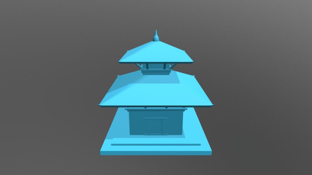 Basic Temple - 3D model by Ramiro Flores (@raf13a) [6355478] - Sketchfab