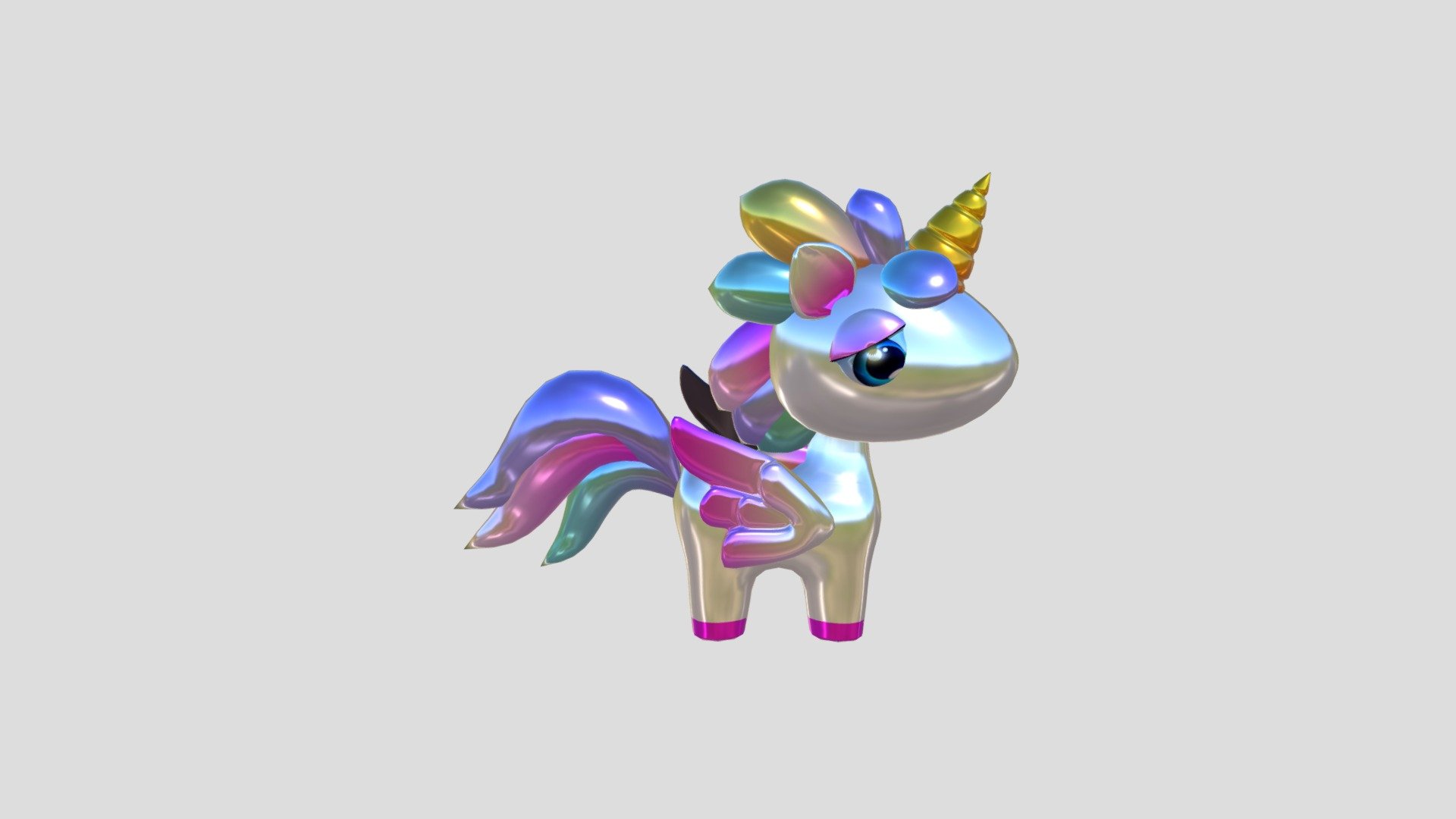 unicon gura - 3D model by Chanchalpaul [6355c9e] - Sketchfab