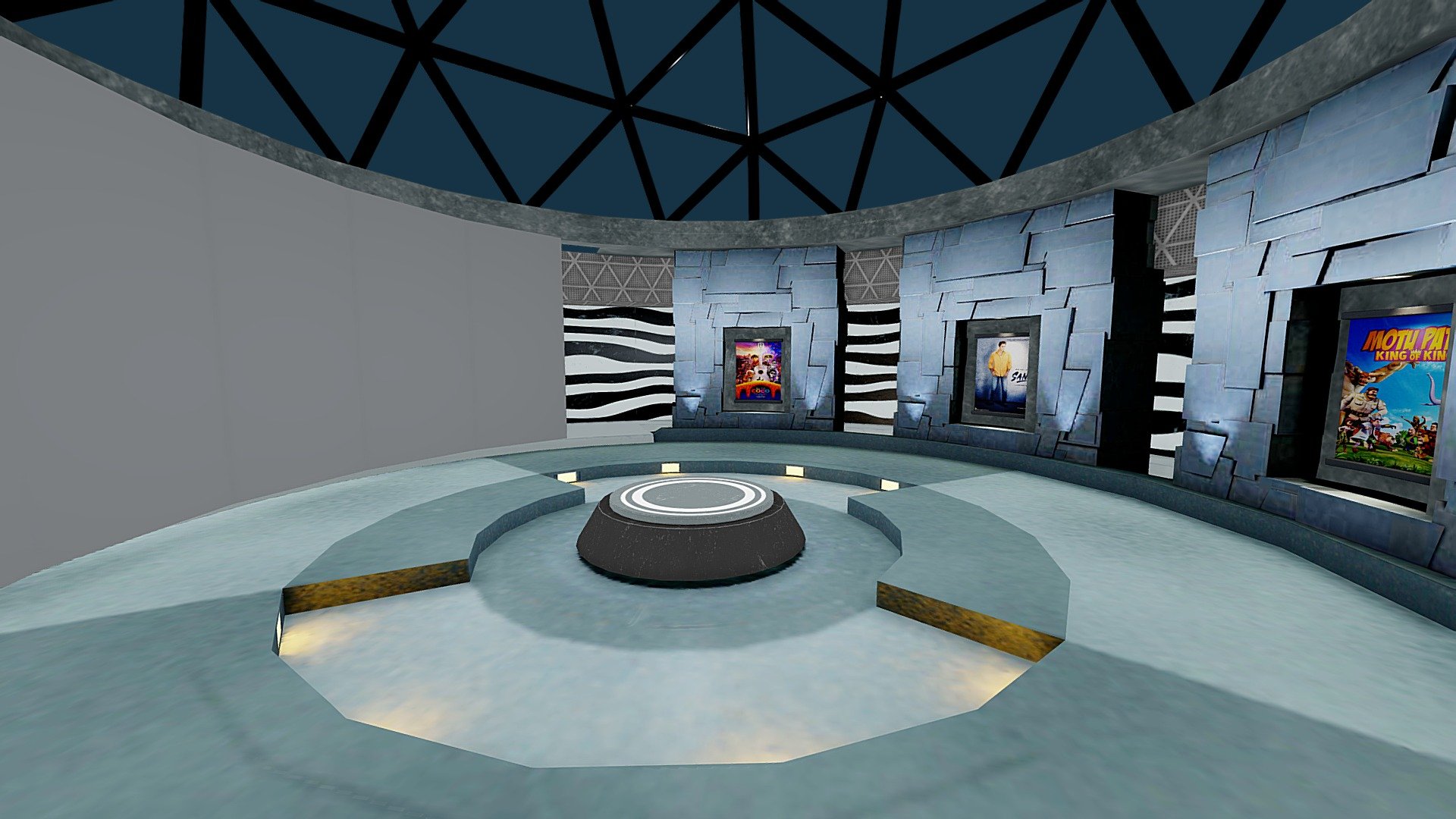 Arena Gallery WebVR - Buy Royalty Free 3D model by vslite [63563da] - Sketchfab Store