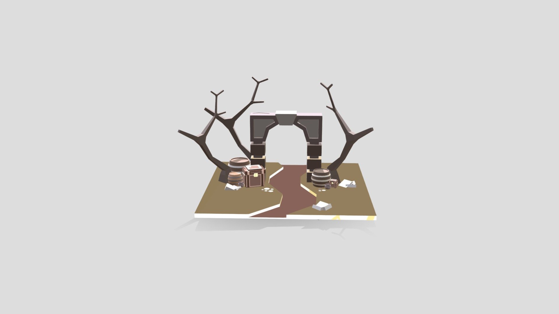 Scene P2 Mandy - 3D model by MarithS [63566aa] - Sketchfab