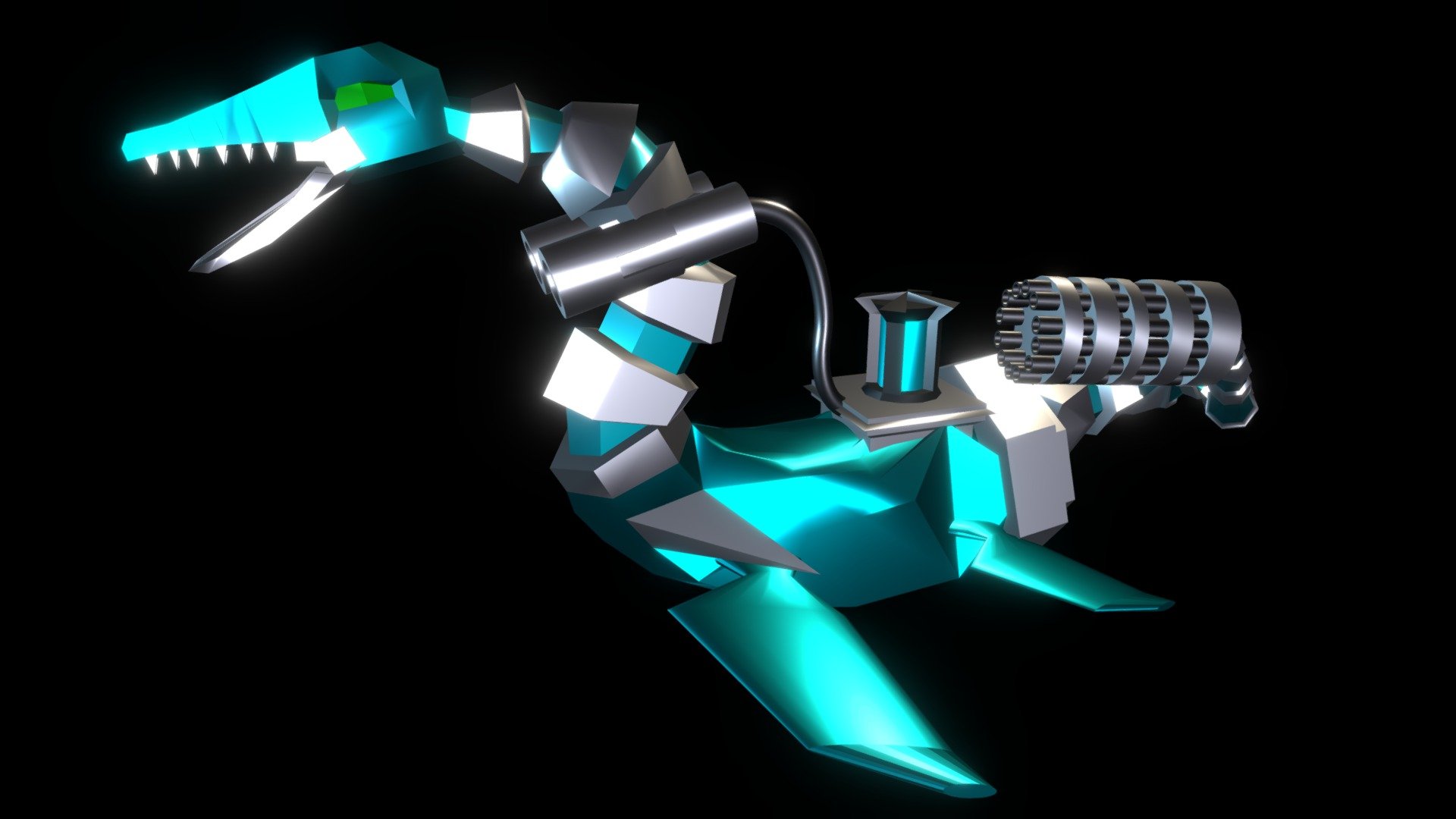plesiosaurus Mecha Boss - 3D model by Rukasu Loenhorst (@Rukasu9pro ...