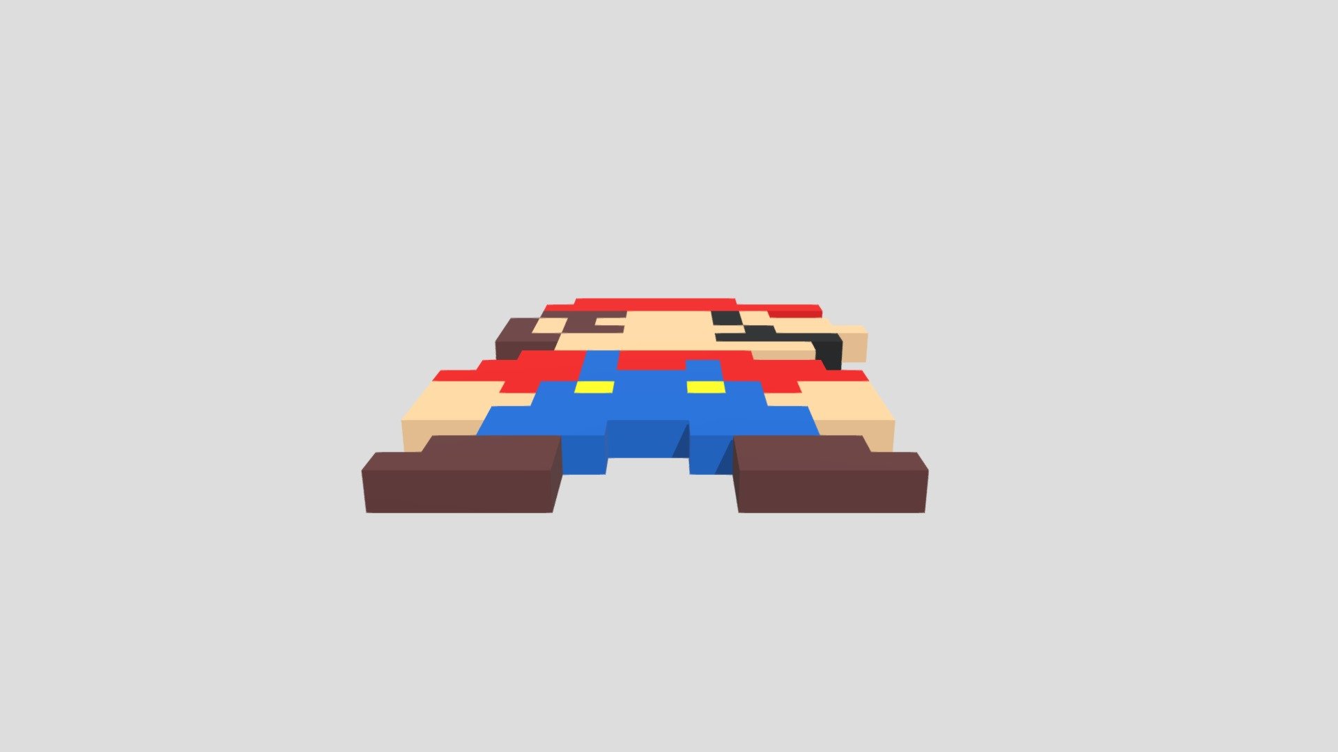 Mario 2D - Download Free 3D model by belovp957 [6357cd3] - Sketchfab