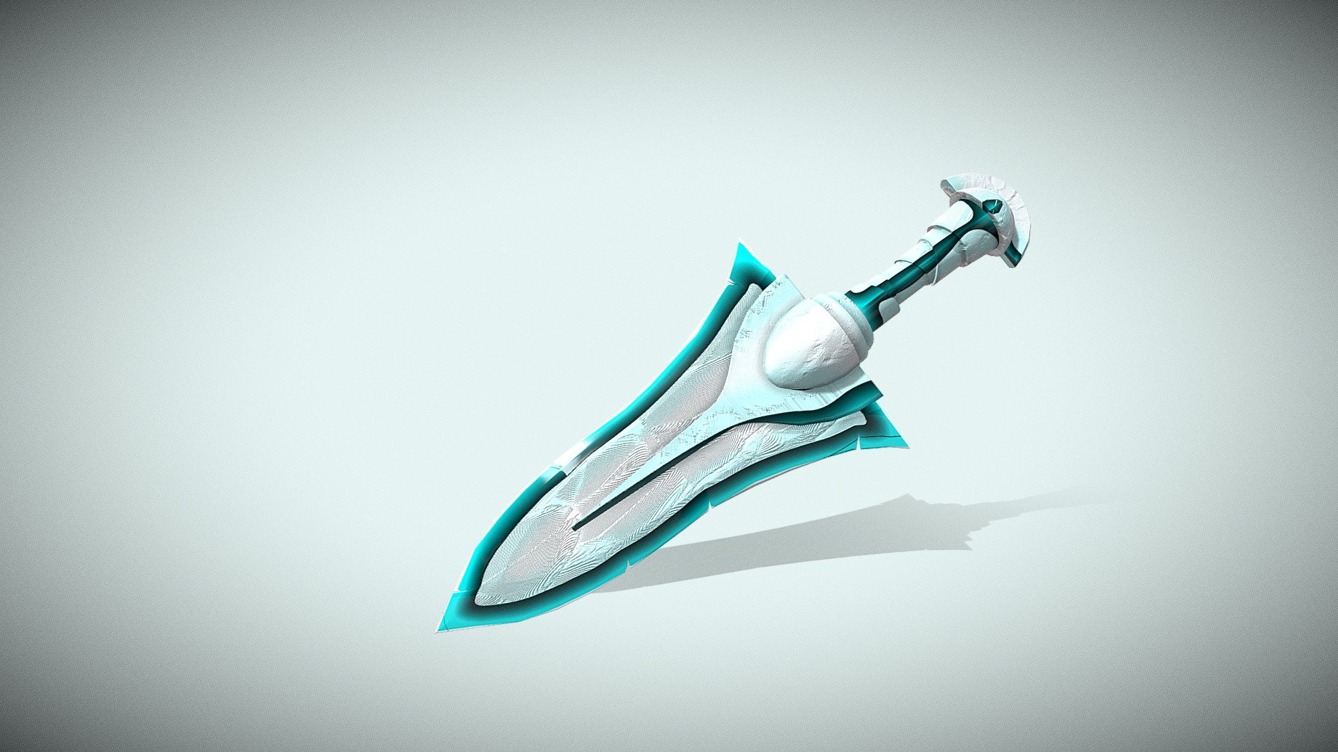 Valhalla Heavenly Dagger - 3D model by rekiku3187906 [6358e88] - Sketchfab