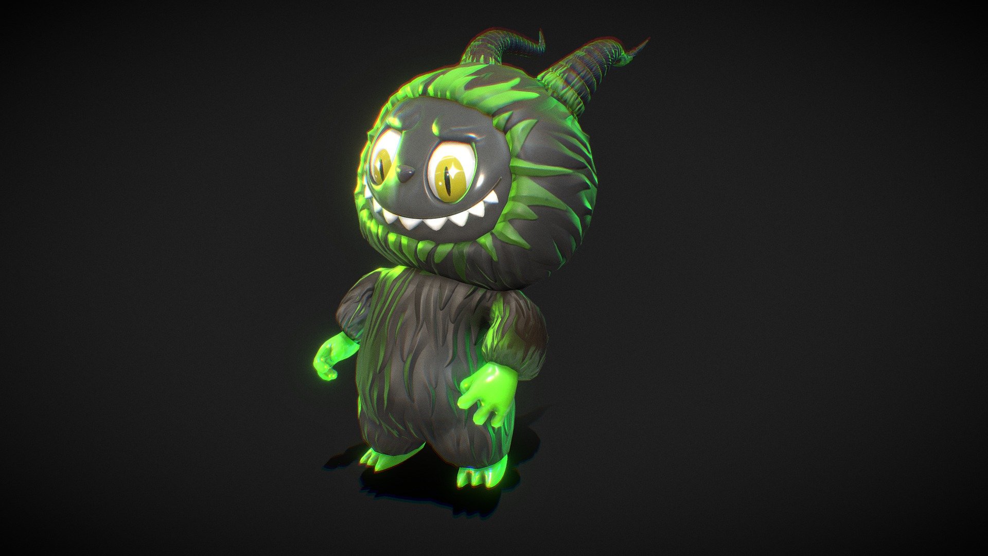 Labubu Monster 3D model Free download (Roblox) - Download Free 3D model ...