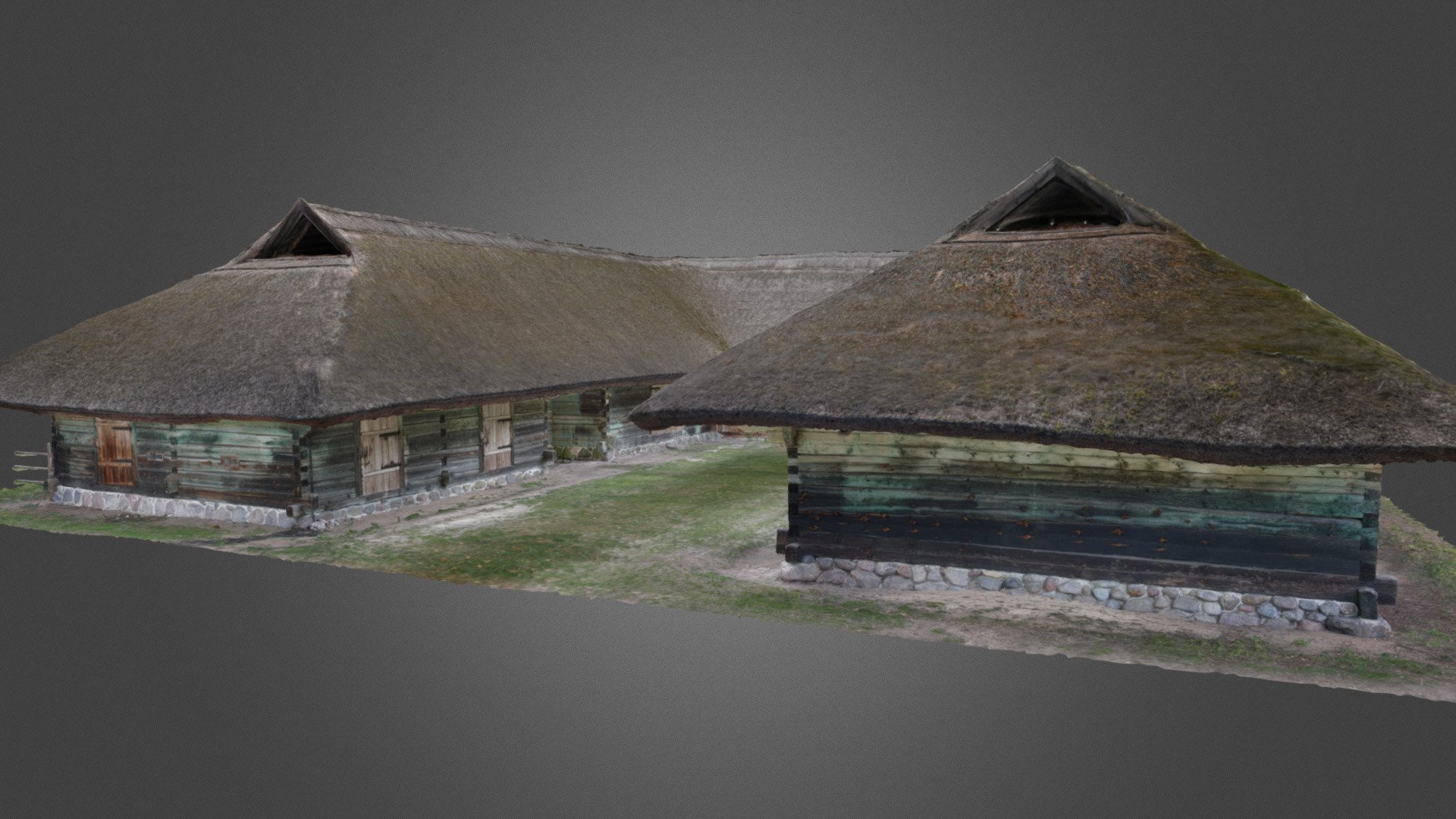 25 | Tvartas. Darbėnų sodyba. Išorė - 3D model by LIMIS [635a9db ...