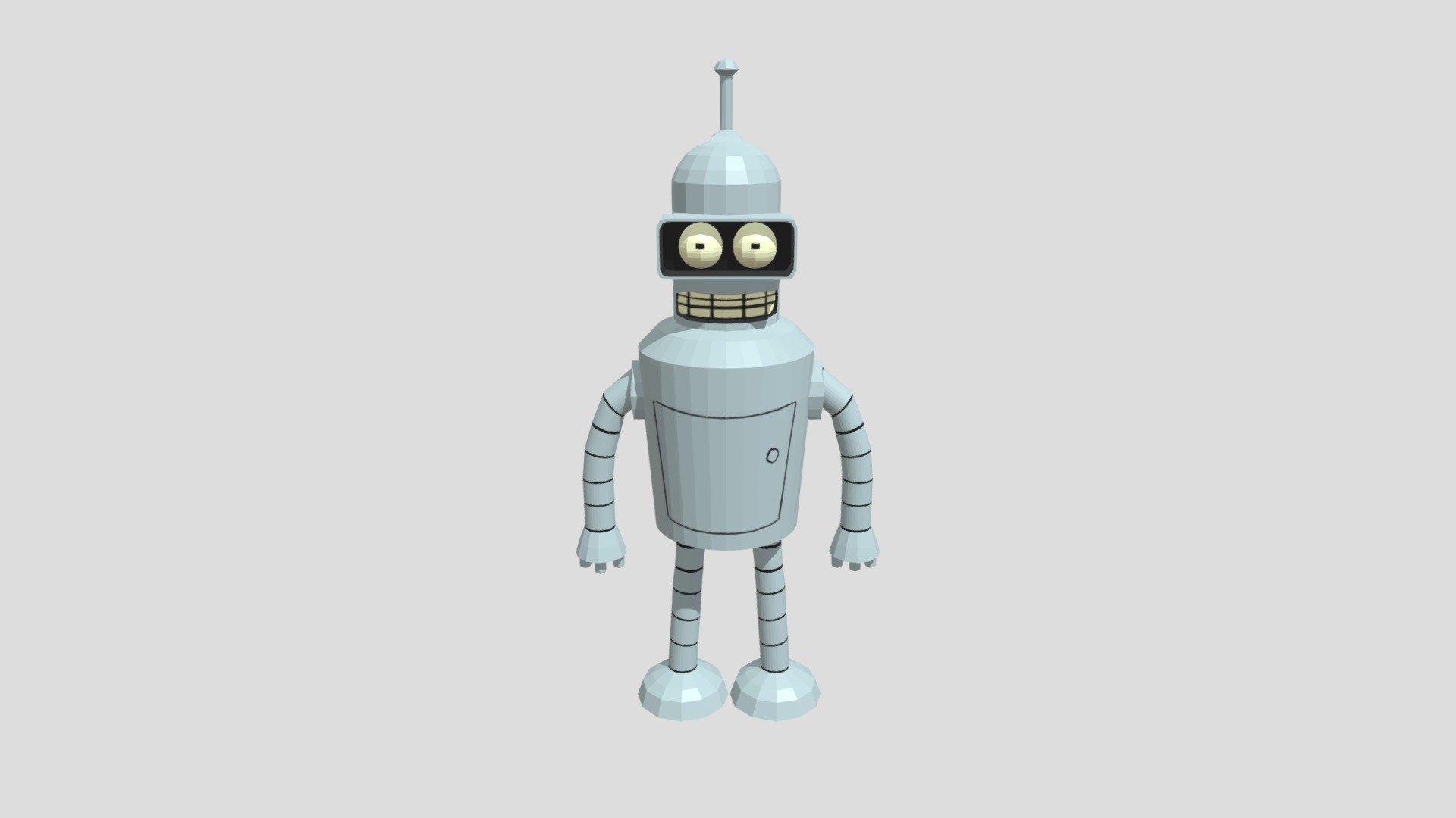 Bender - Download Free 3D model by W3DGEx [635b5ee] - Sketchfab