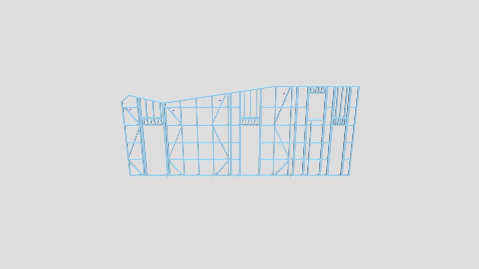Pascal - 3D model by DAS Steel Frame And Truss (@DASsteelframe ...