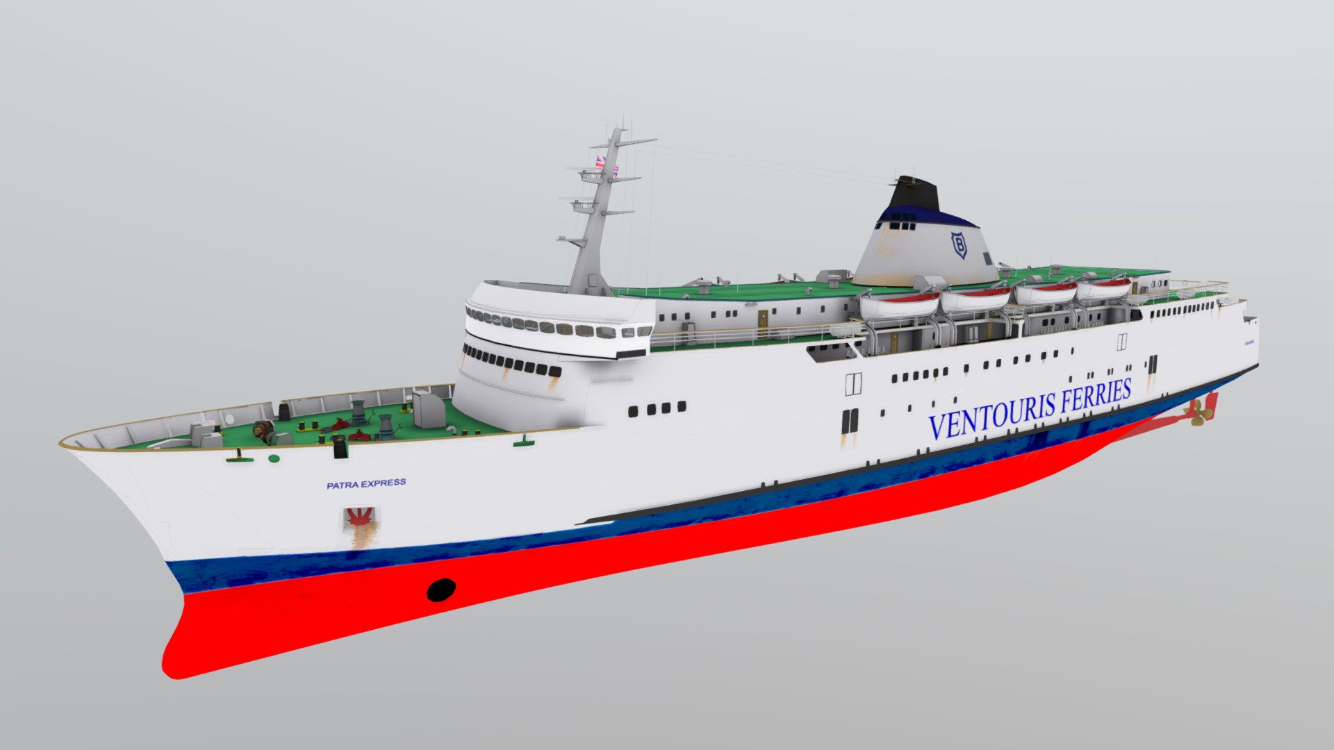 Patra Express - Buy Royalty Free 3D model by 3dship.net [635df80 ...