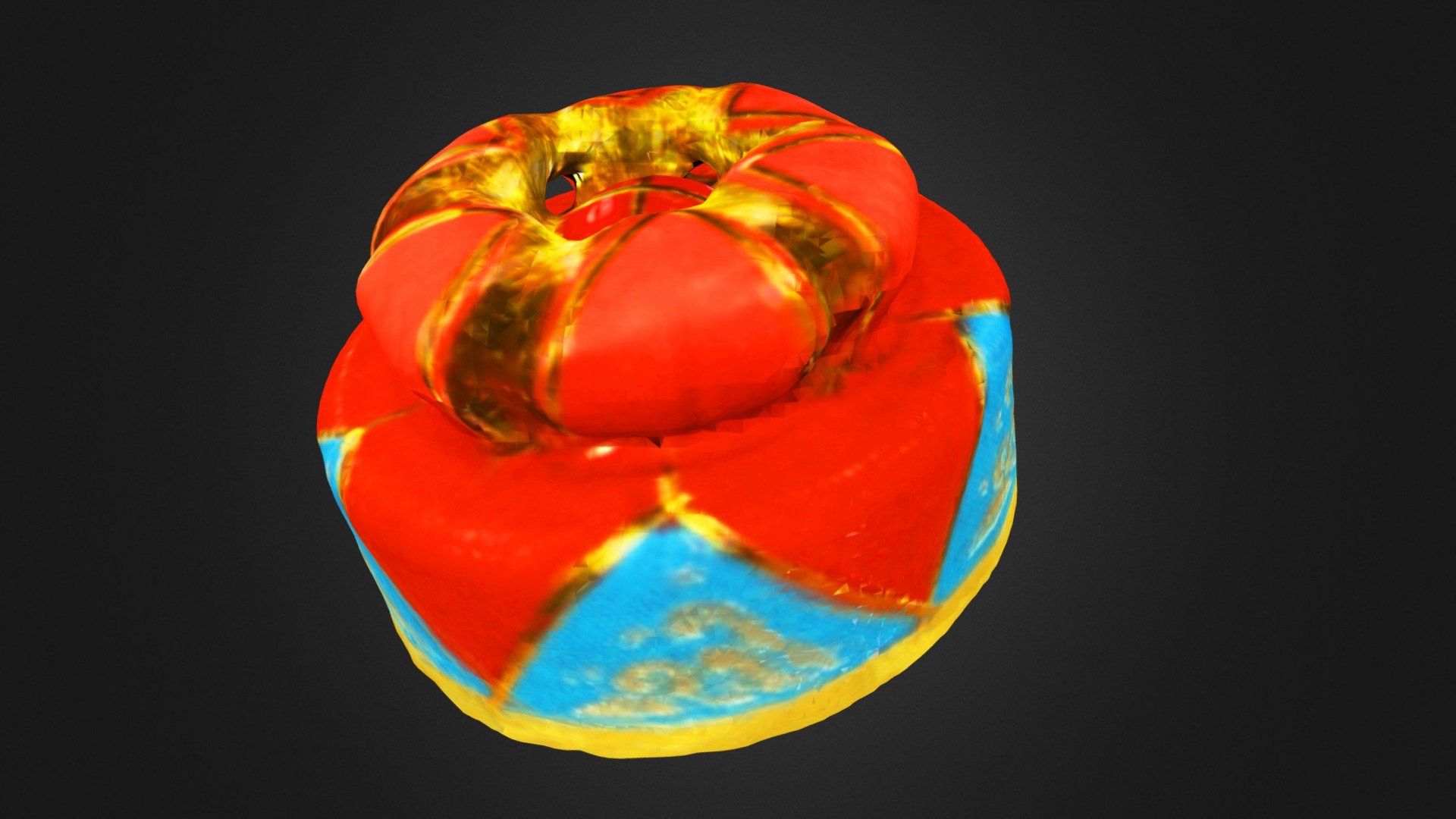 The Hanagasa(花笠) - 3D model by amazingdesign [635e2f9] - Sketchfab