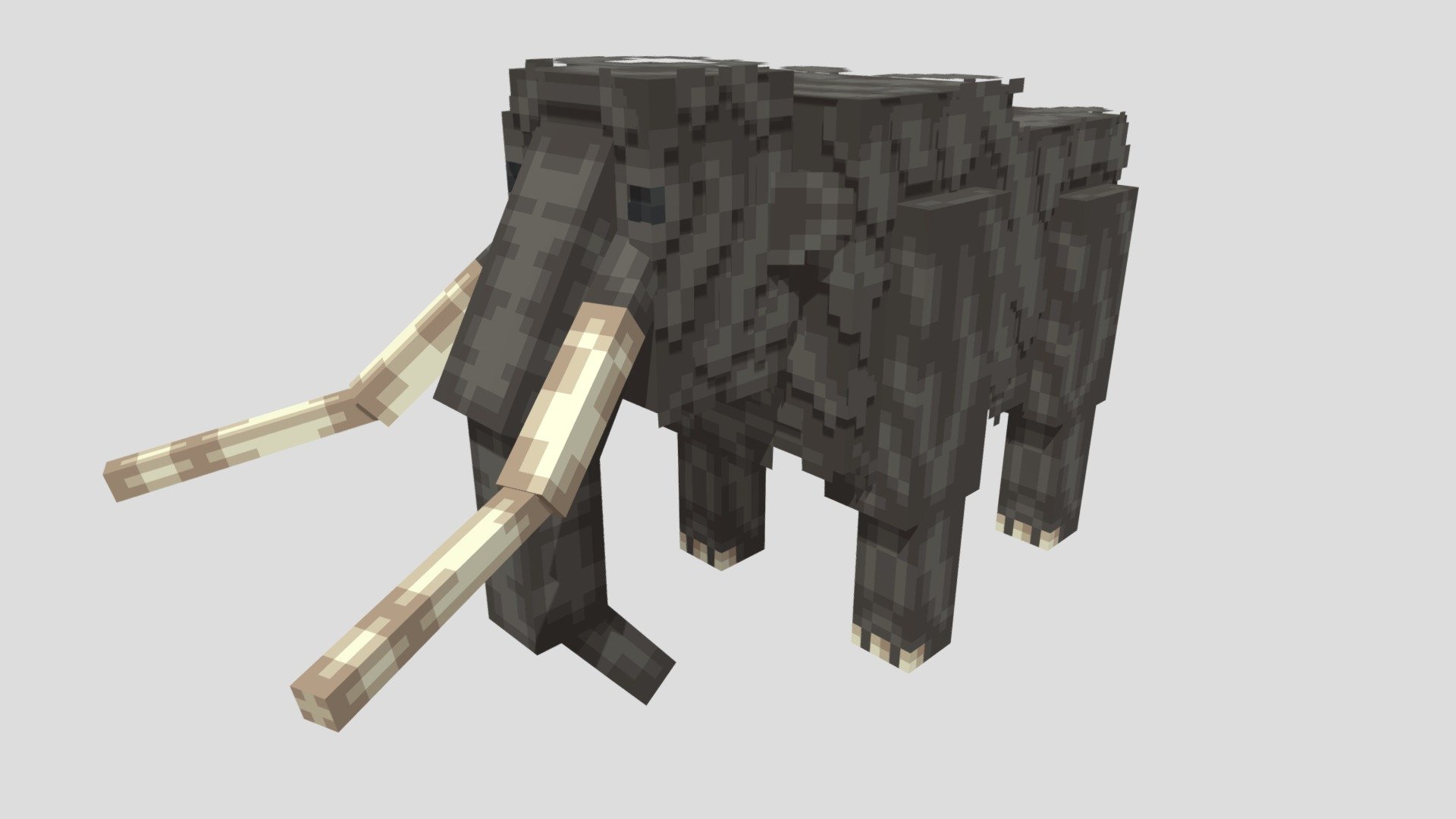 Mammoth | Minecraft model - 3D model by OleksaYankovski [635e7ab ...
