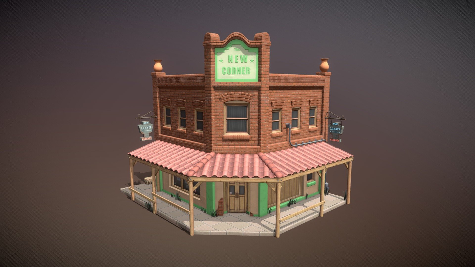Hotel - 3D model by Stan (@Stas_SayHallo) [635e912] - Sketchfab