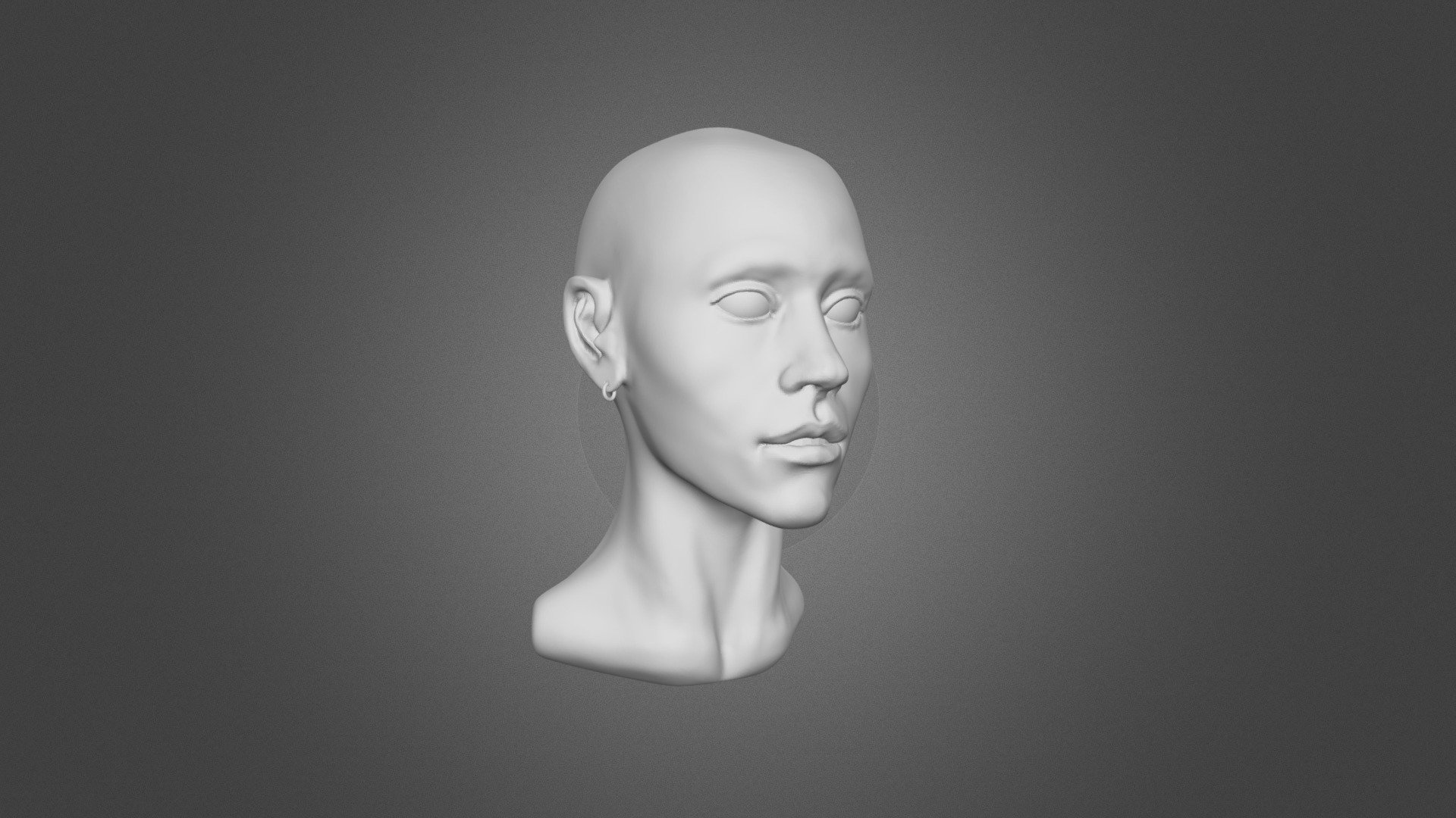 Female Face sculpted - 3D model by skokalexander1999 [6360364] - Sketchfab