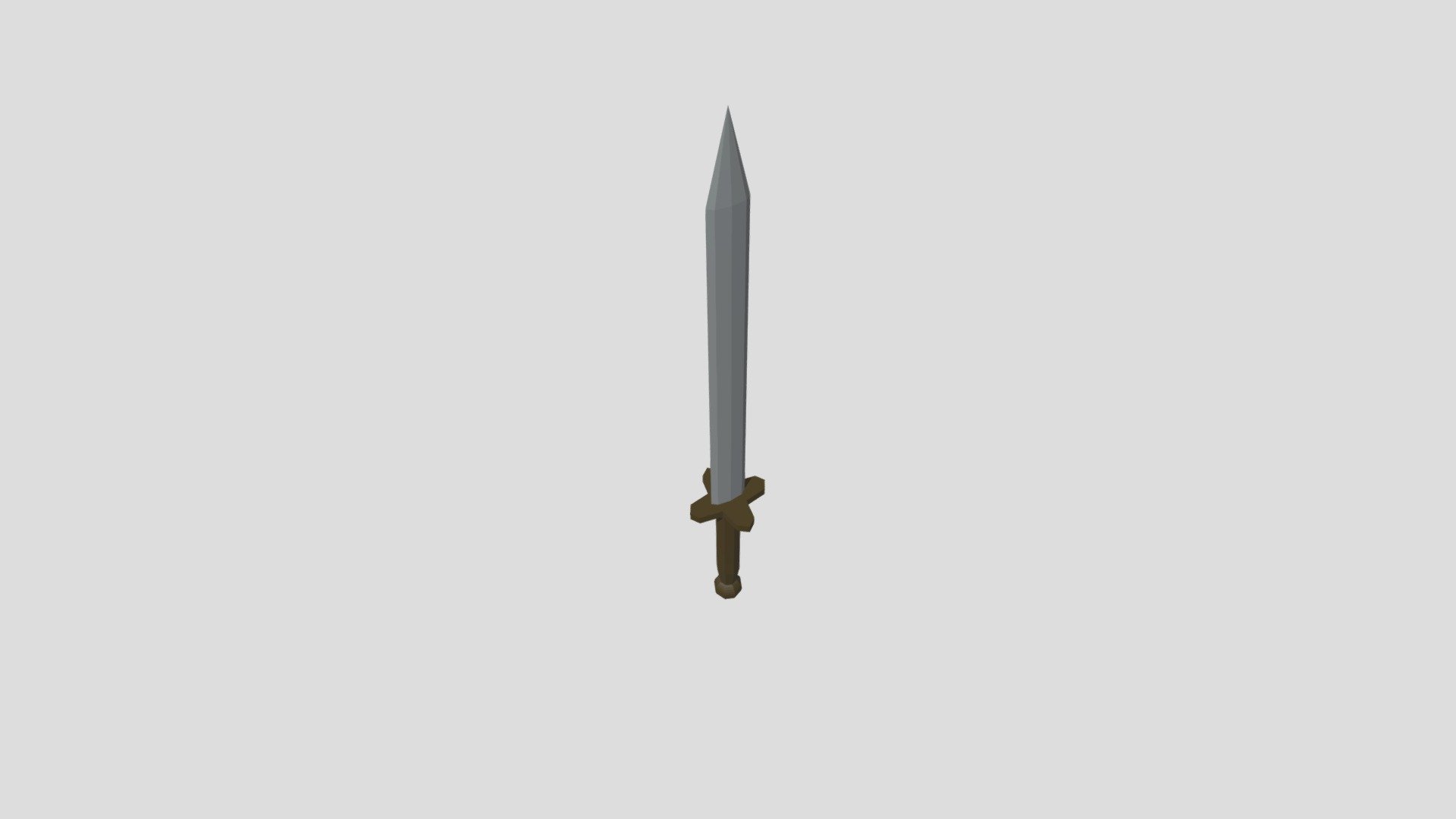 Low Poly Blade - Download Free 3D model by WolfsongGD [636038a] - Sketchfab