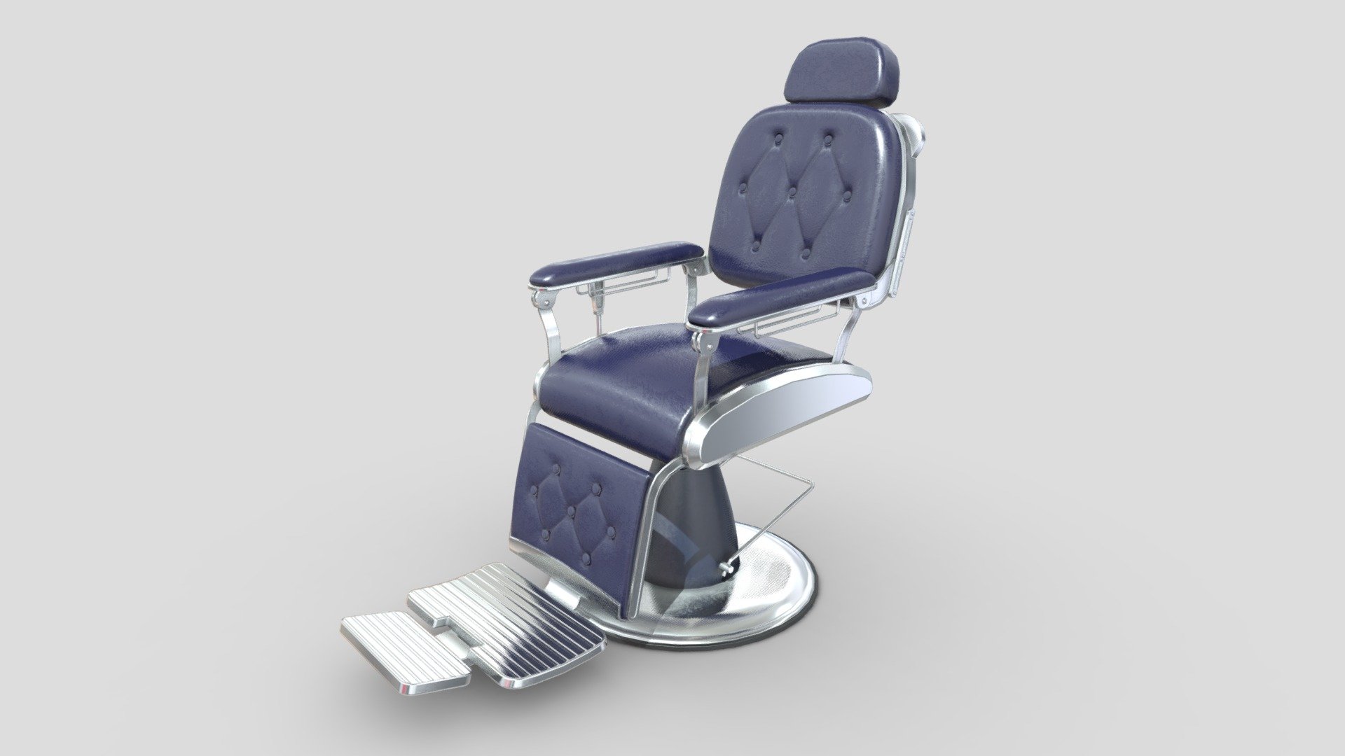 Barber Chair - Buy Royalty Free 3D model by ChakkitPP [6360f28 ...