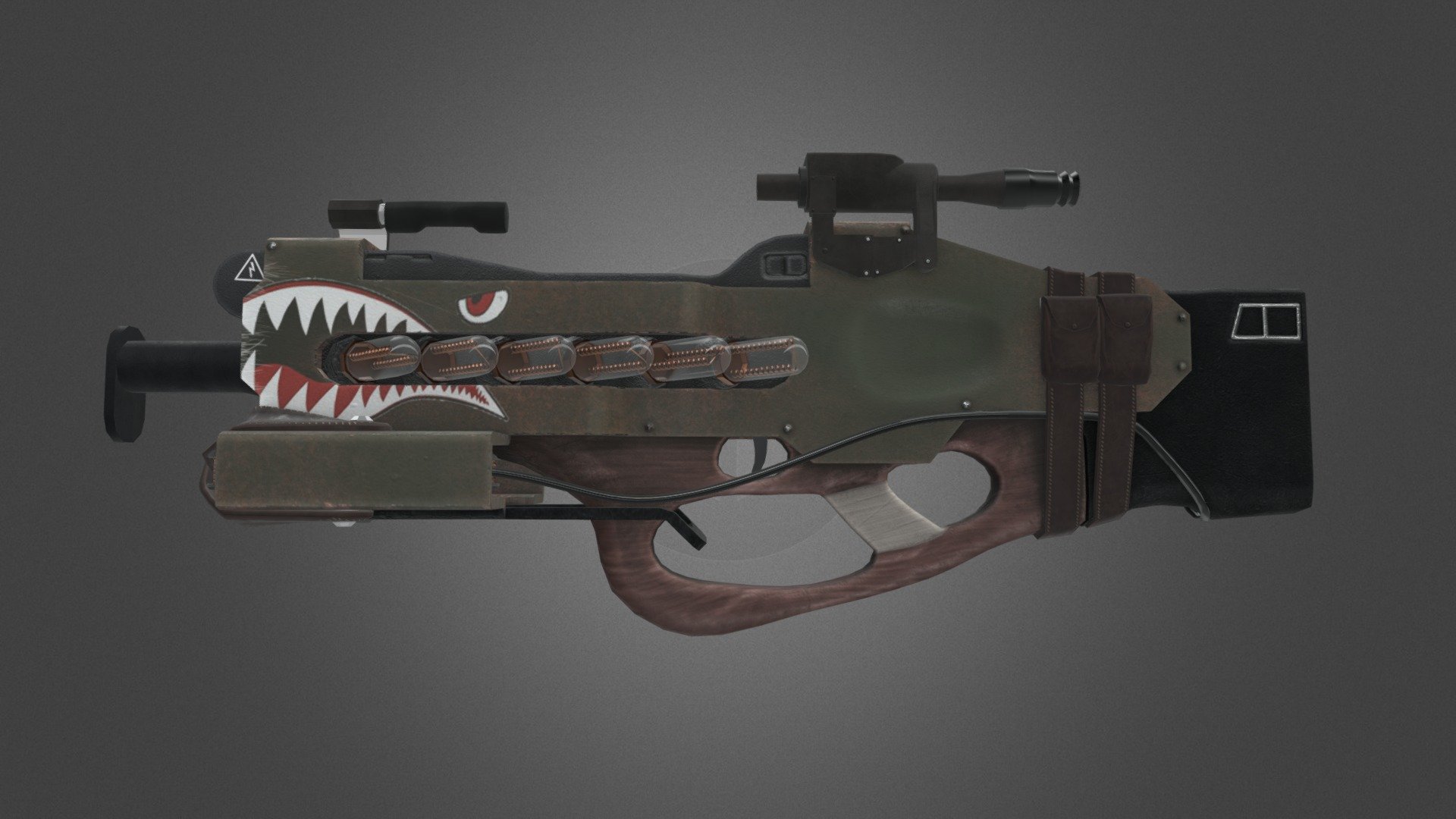 DieselPunk Plasma Rifle - 'The PowerPlay' - 3D model by Parker (Kobi ...