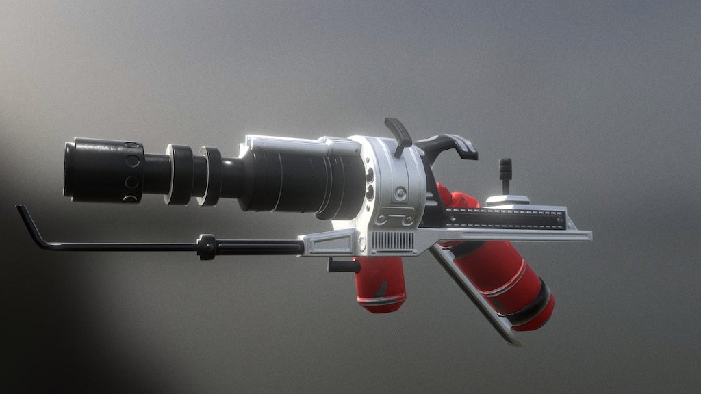 Flamethrower - 3D model by amazingStanley [63625a5] - Sketchfab