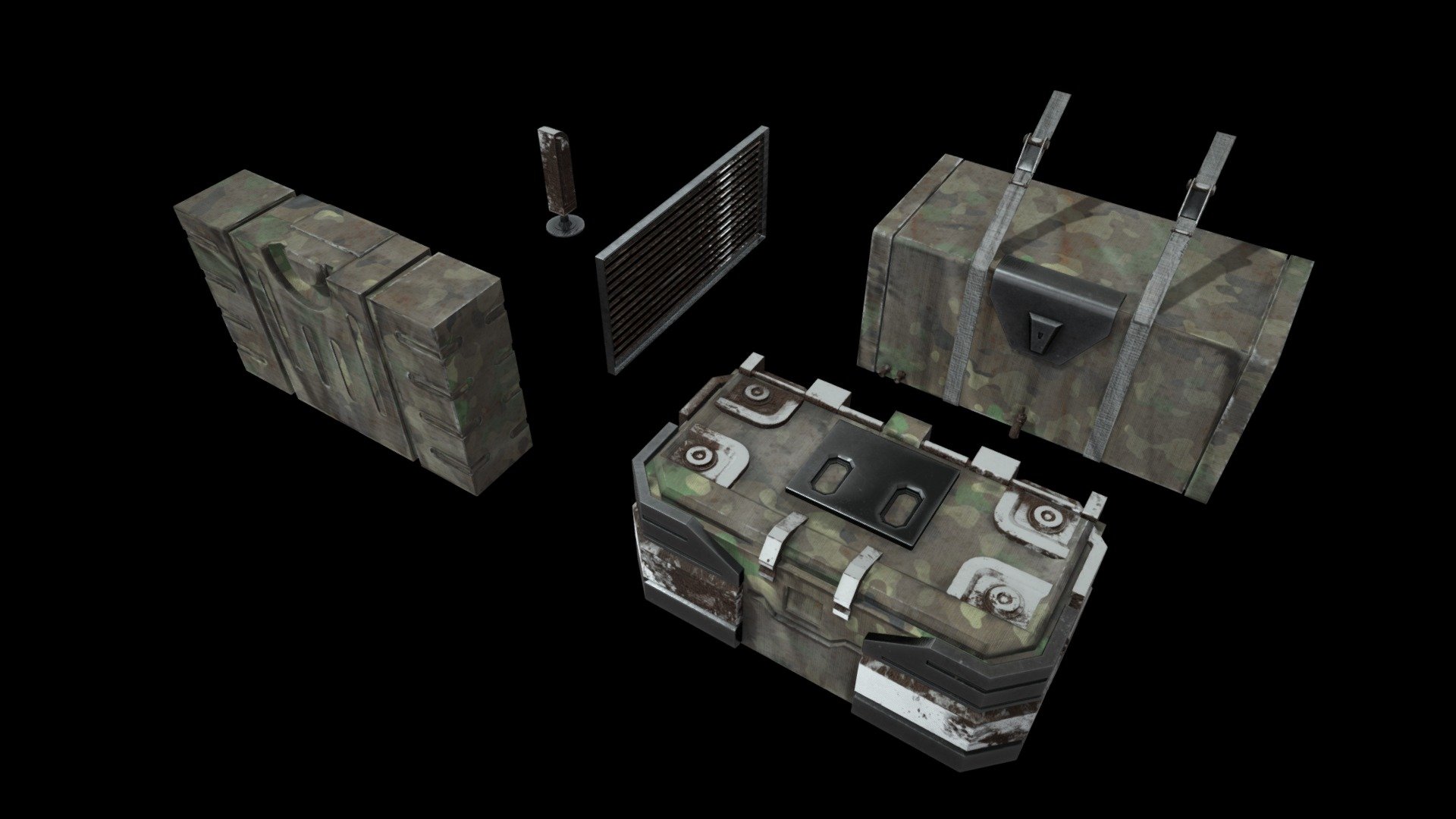 Scifi Asset Collection Vol. 4 - Buy Royalty Free 3D model by BANDANNA ...