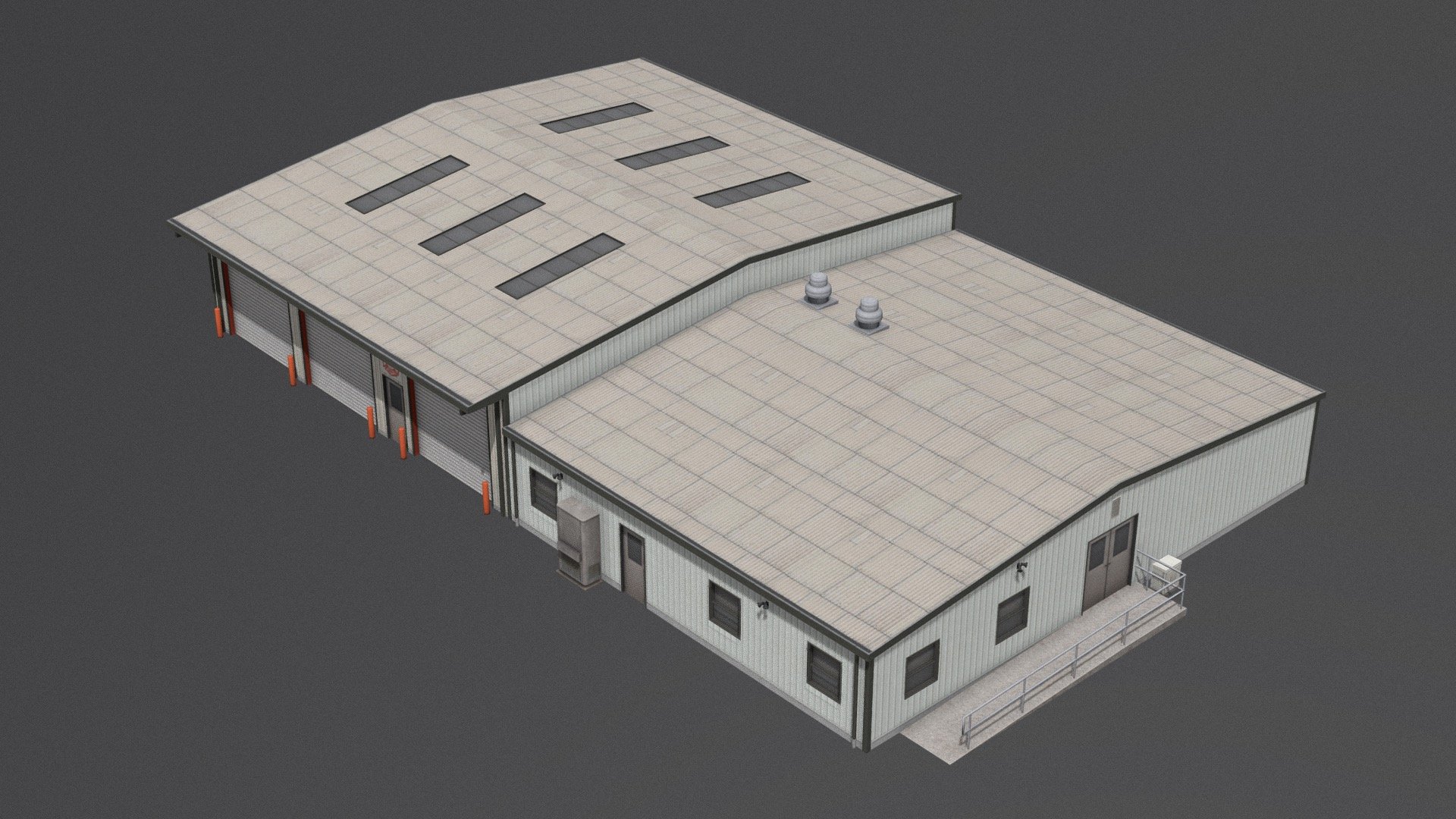 Suburban Fire Dept - 3D model by kanistra [636323f] - Sketchfab