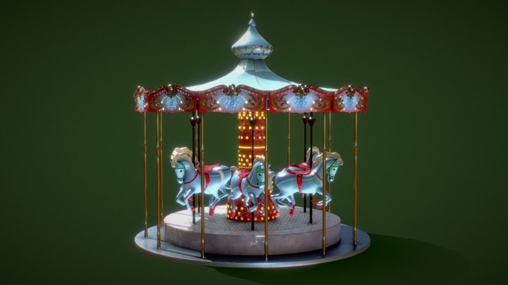 Carousel 3D models - Sketchfab