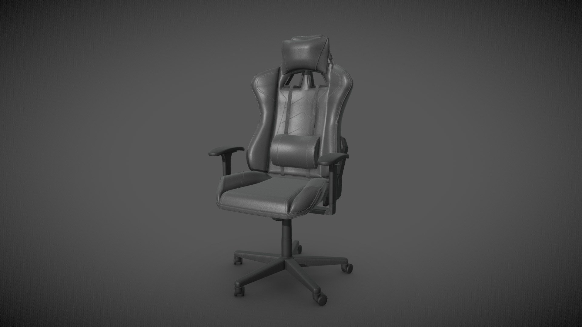 Gaming Chair Black - Download Free 3D model by brian-aa [6366904 ...