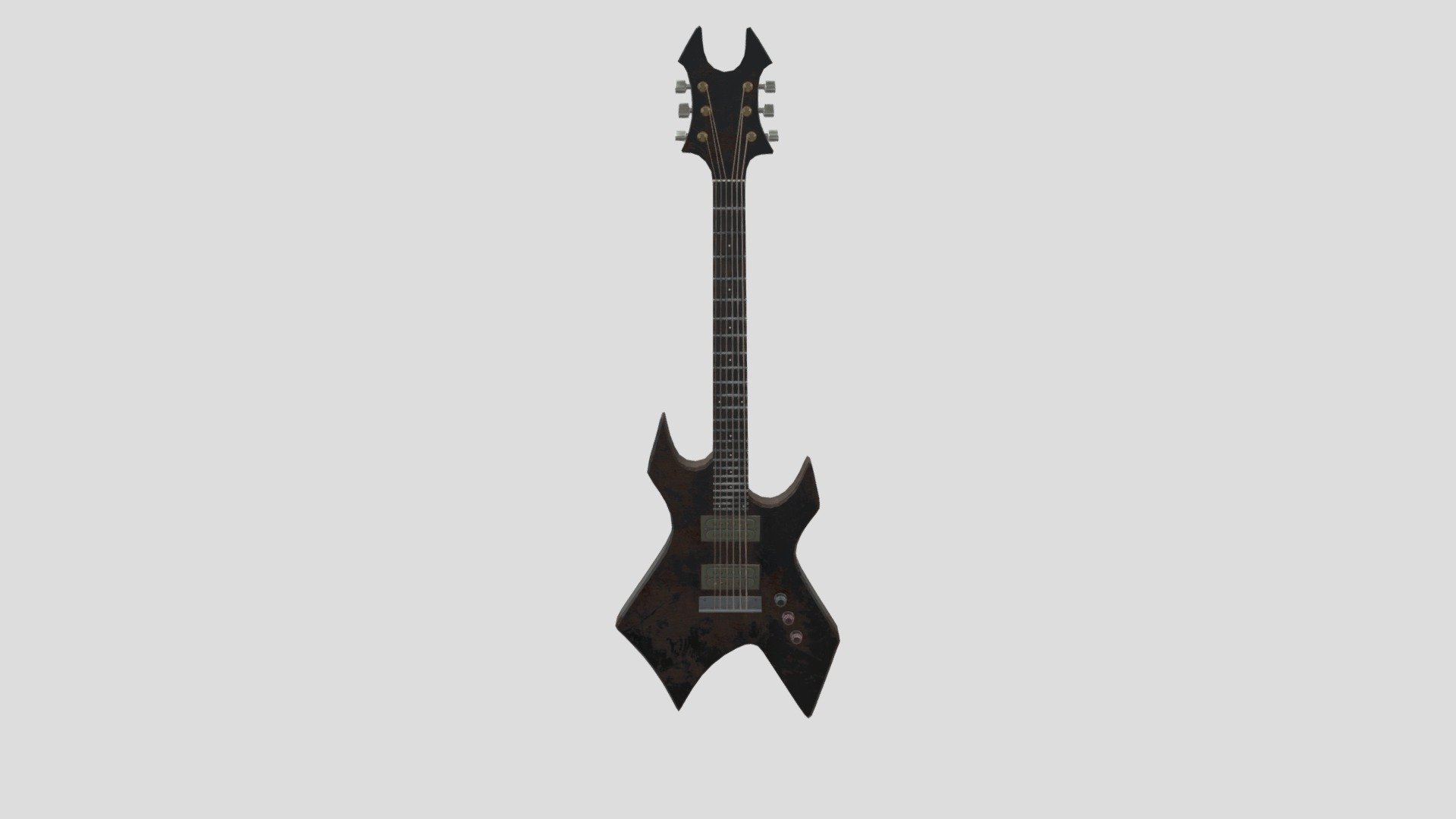 Post-Apocalyptic BC Rich Warlock Guitar - 3D model by Anja.R (@9point8 ...