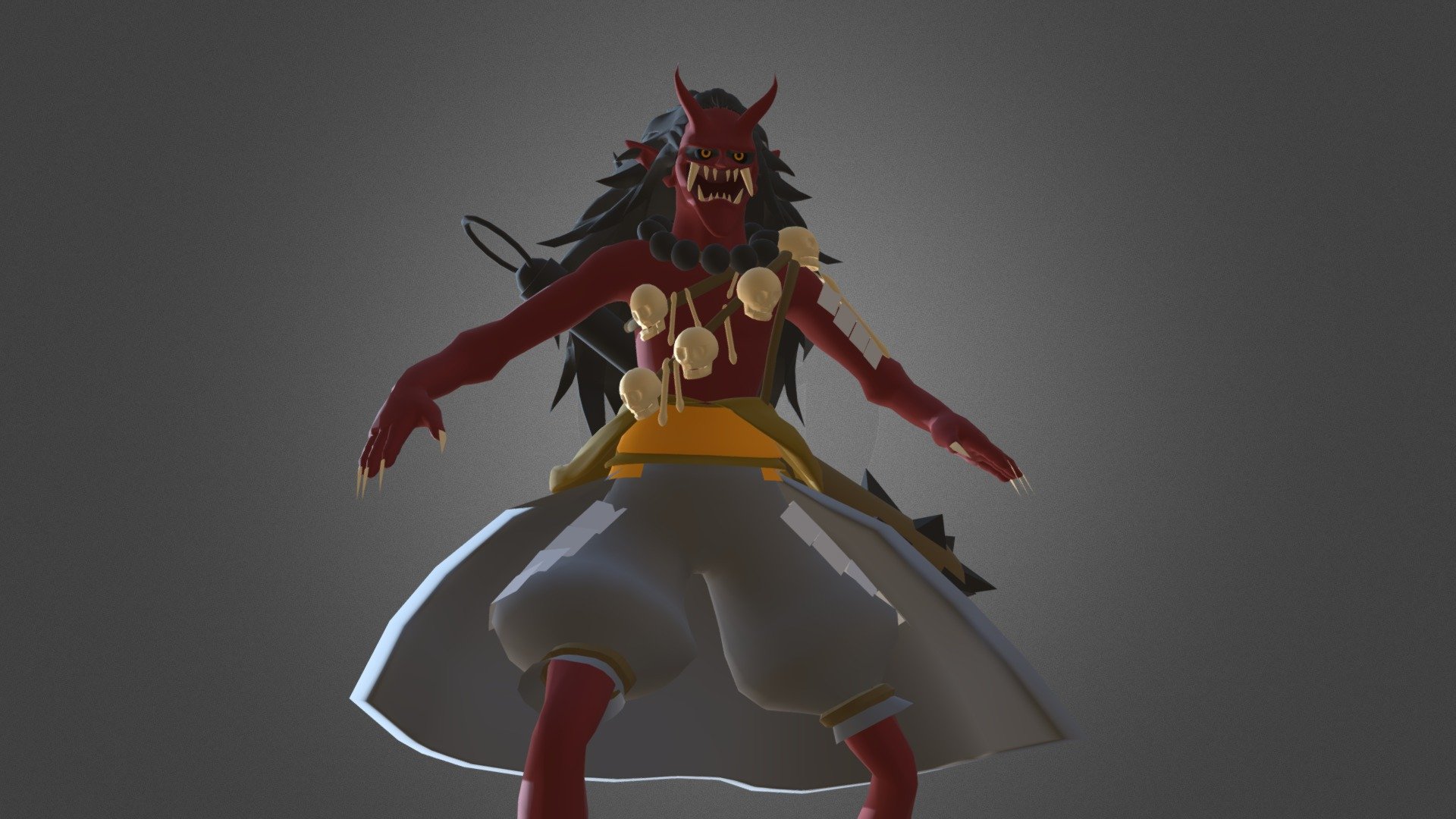 Oni - Download Free 3D model by Mardukblake [6369523] - Sketchfab