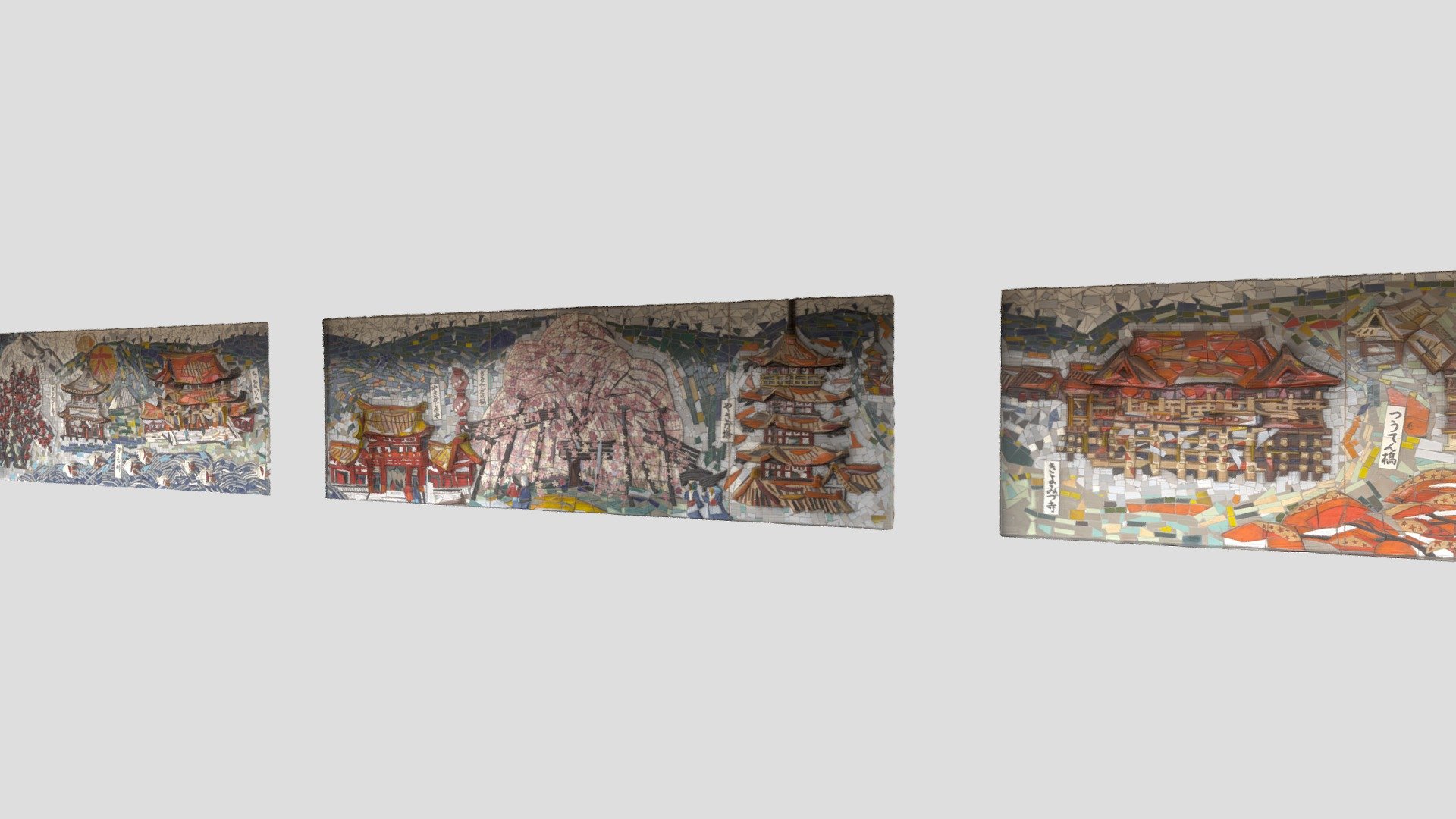 Relief scene of Kyoto - 3D model by Koto3D Stephane Vogley (@sayavog ...